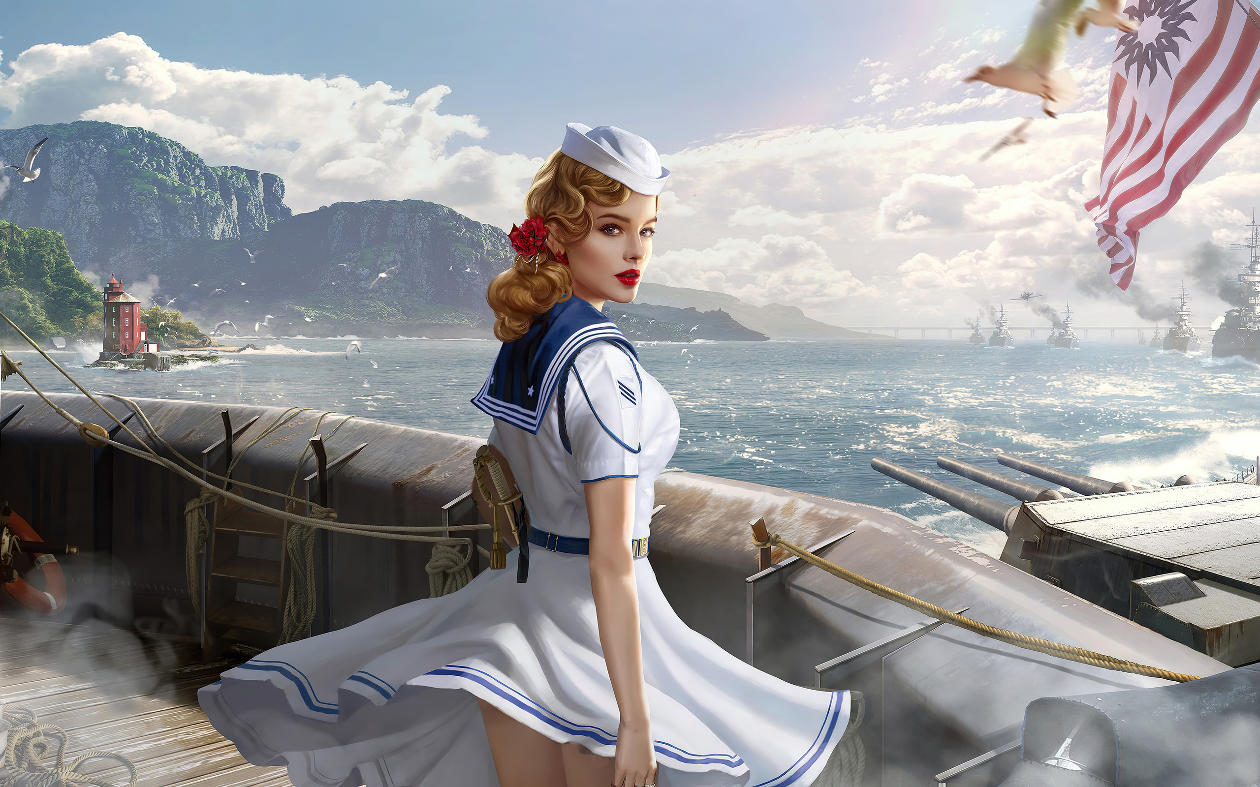 2560x1600 Sailor Girl Wallpaper,2560x1600 Resolution HD 4k Wallpapers ...