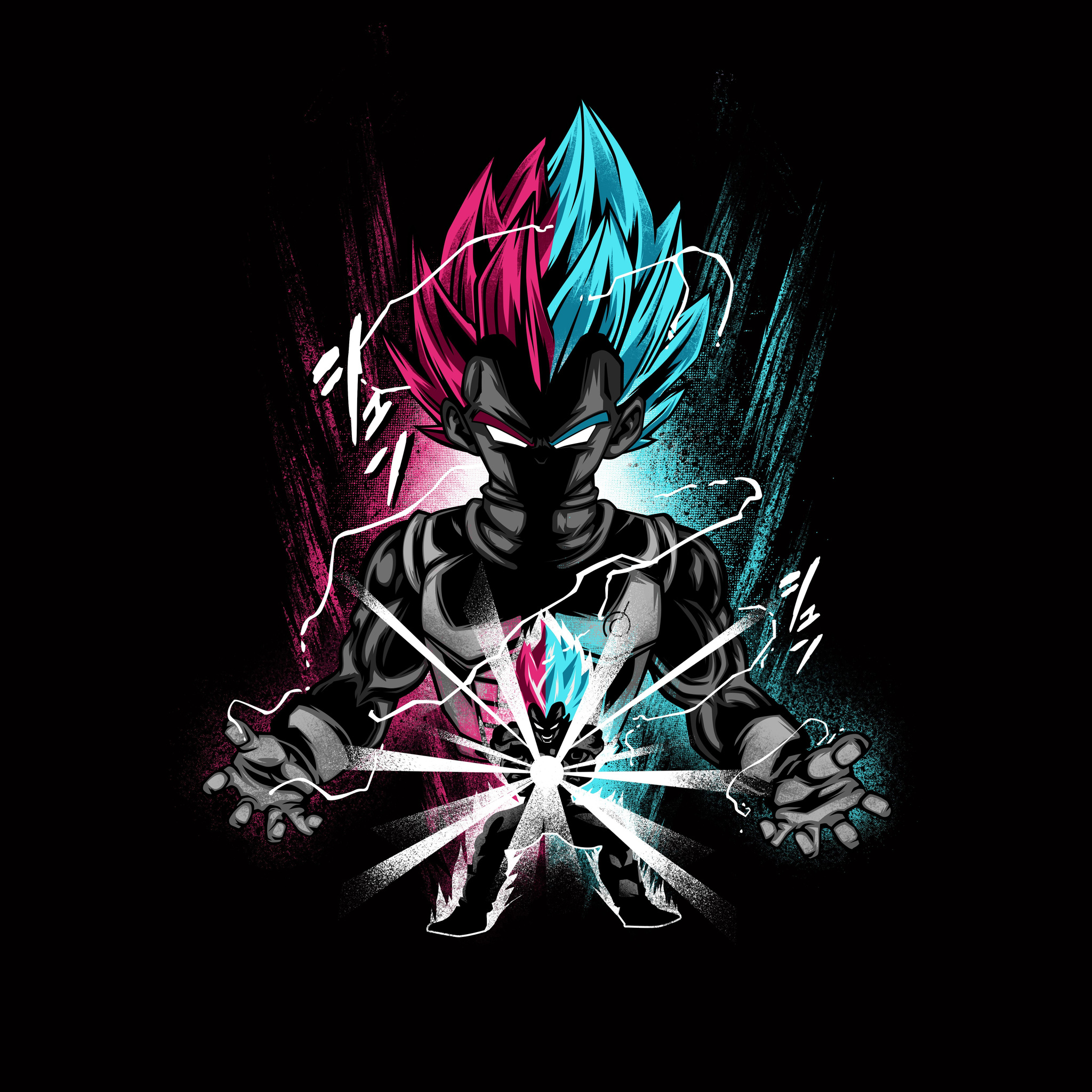 2048x2048 Saiyan Pride Vegeta Dragon Ball Z Ipad Air ,HD 4k Wallpapers ...