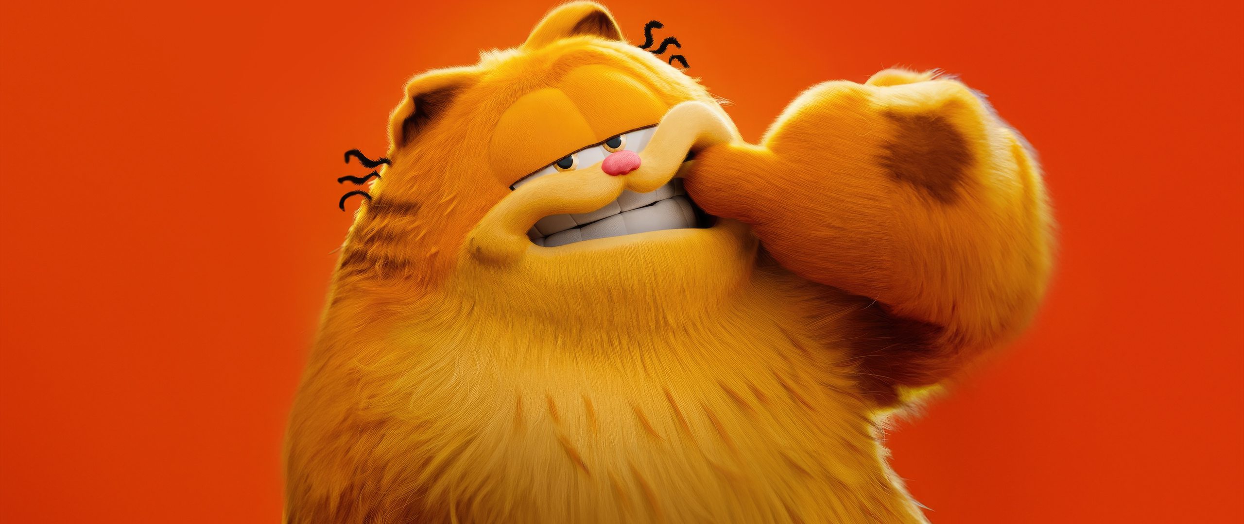 2560x1080 Samuel L Jackson As Vic In The Garfield Movie Wallpaper ...