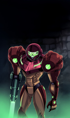 240x400 Samus Aran Metroid Protagonist Acer E100,Huawei,Galaxy S Duos ...