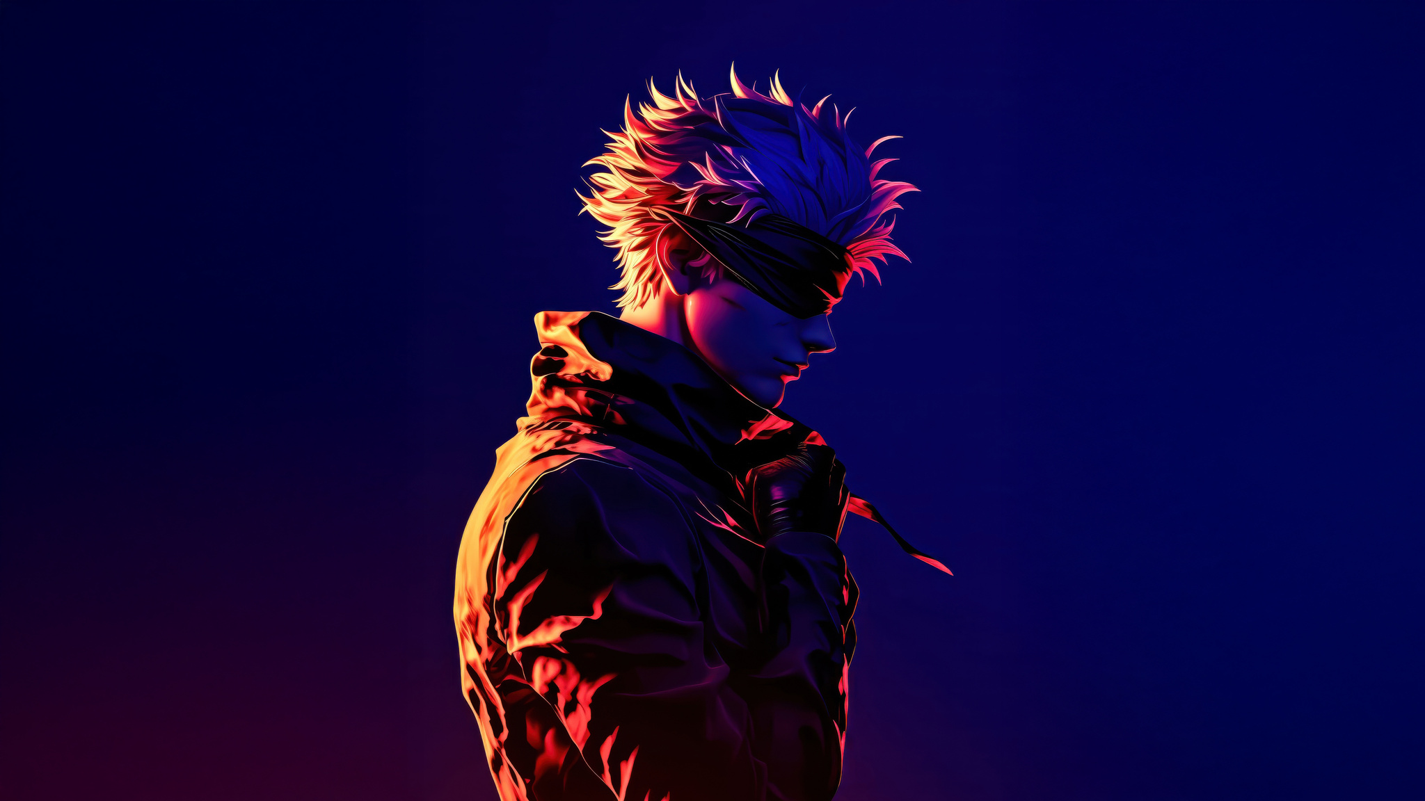 2048x1152 Satoru Gojo The Invincible Sorcerer Wallpaper,2048x1152 ...