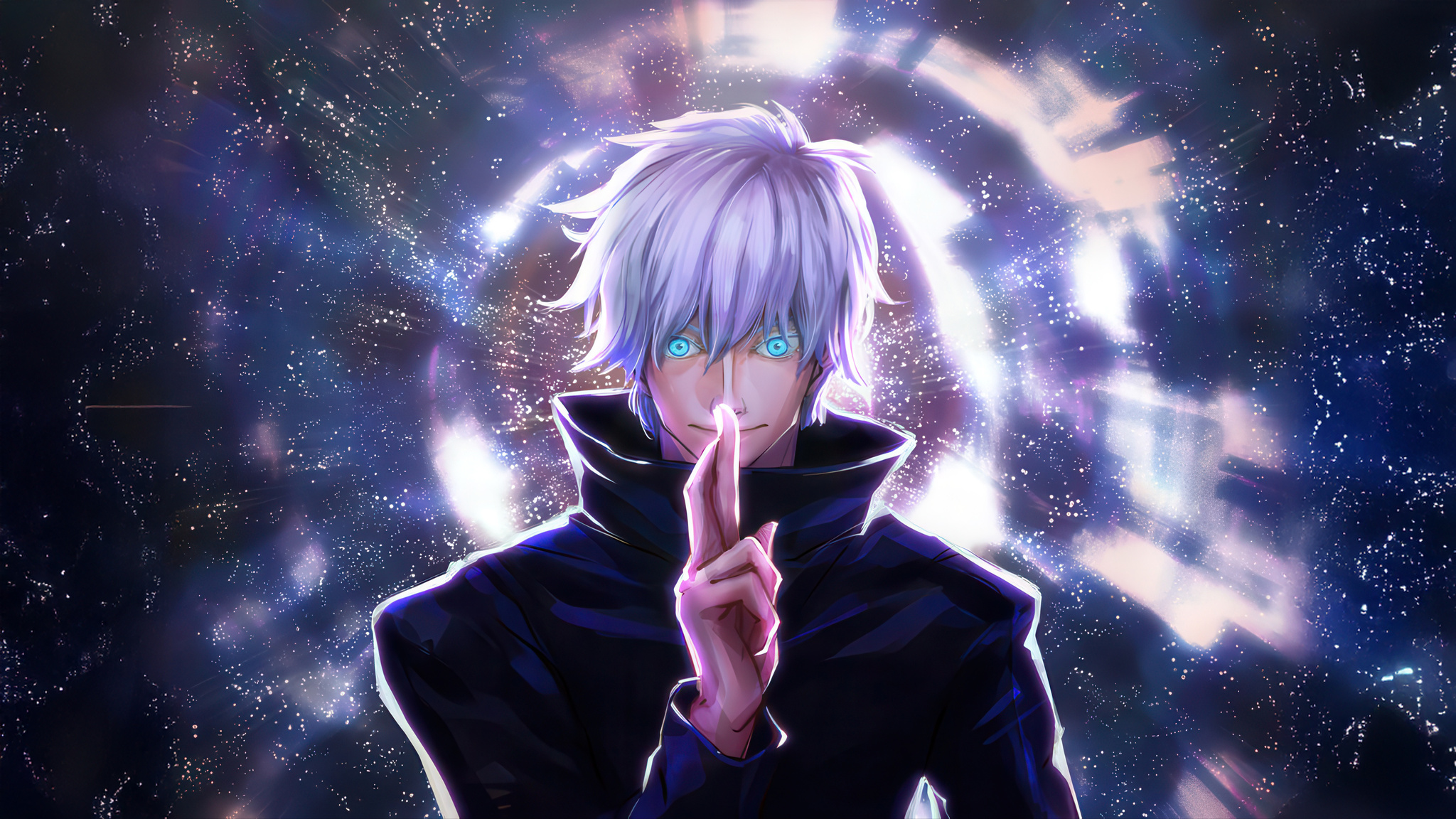 2048x1152 Satoru Gojo The Limitless Sorcerer Wallpaper,2048x1152 ...