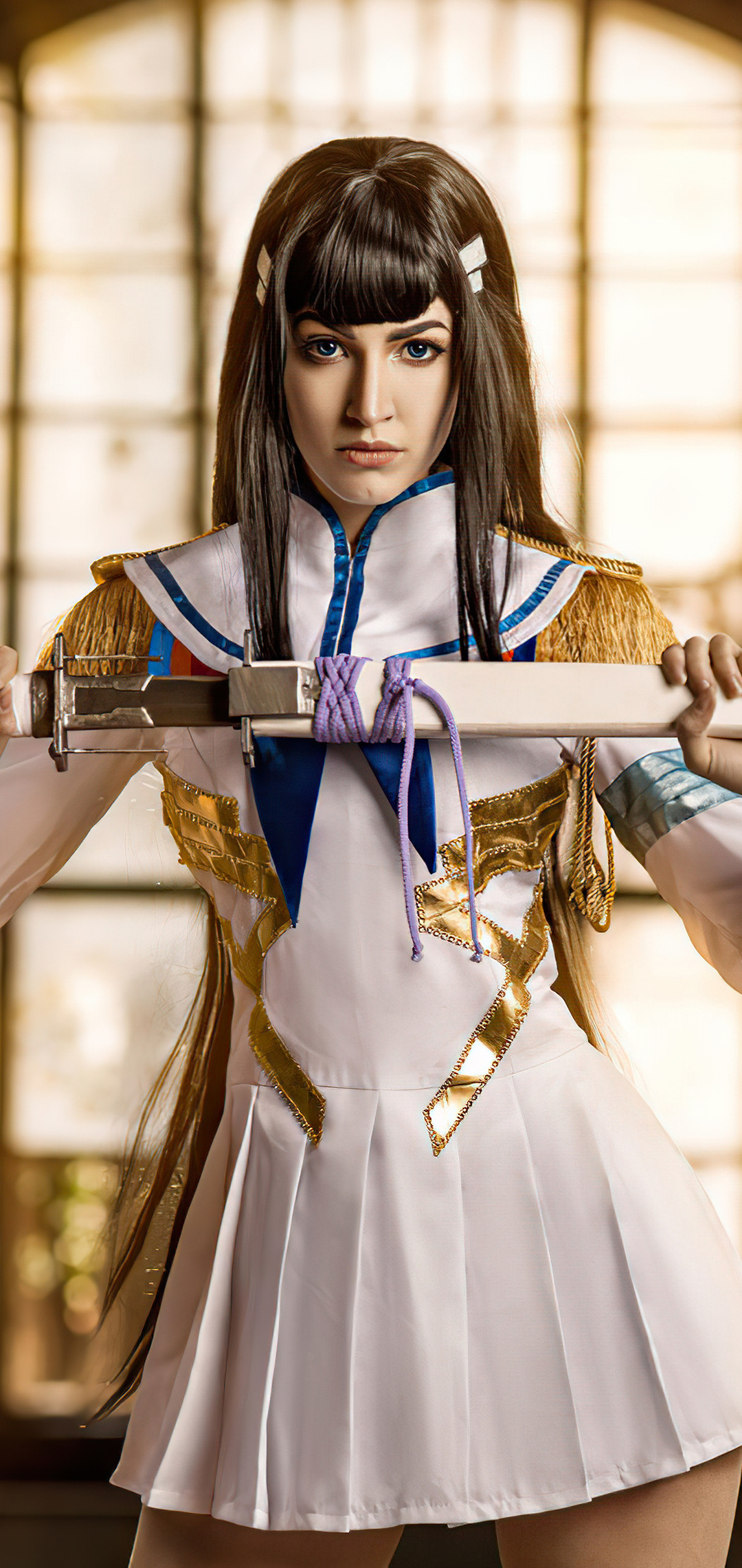 1080x2280 Satsuki Kiryuin Cosplay 4k One Plus 6huawei P20honor View 10vivo Y85oppo F7xiaomi