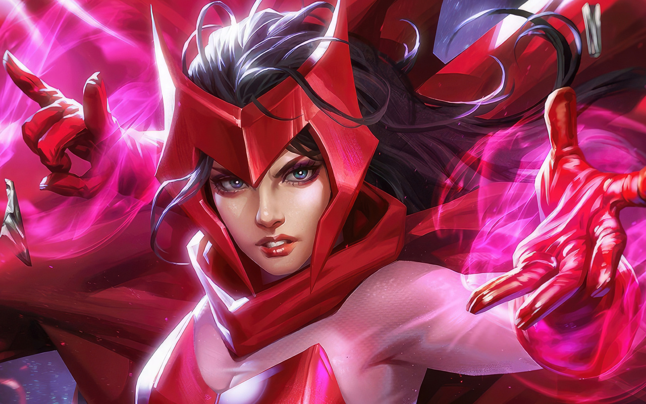 1280x800 Scarlet Witch Artwork 4k 720P ,HD 4k Wallpapers,Images ...