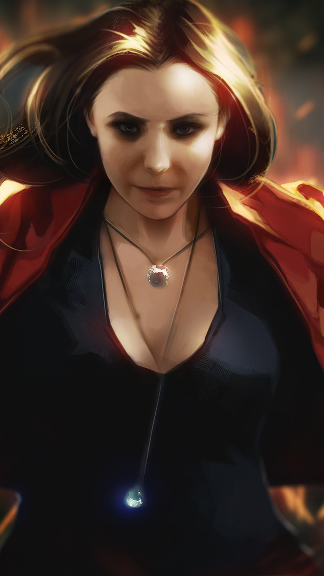 1080x1920 Scarlet Witch Artwork Iphone 7,6s,6 Plus, Pixel xl ,One Plus 3,3t,5 ,HD 4k Wallpapers ...