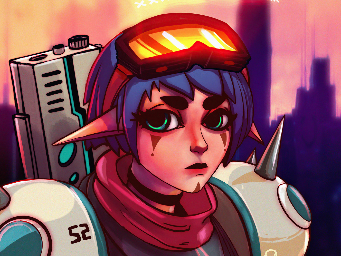 1400x1050 Scifi Elf With Gun Wallpaper,1400x1050 Resolution HD 4k ...