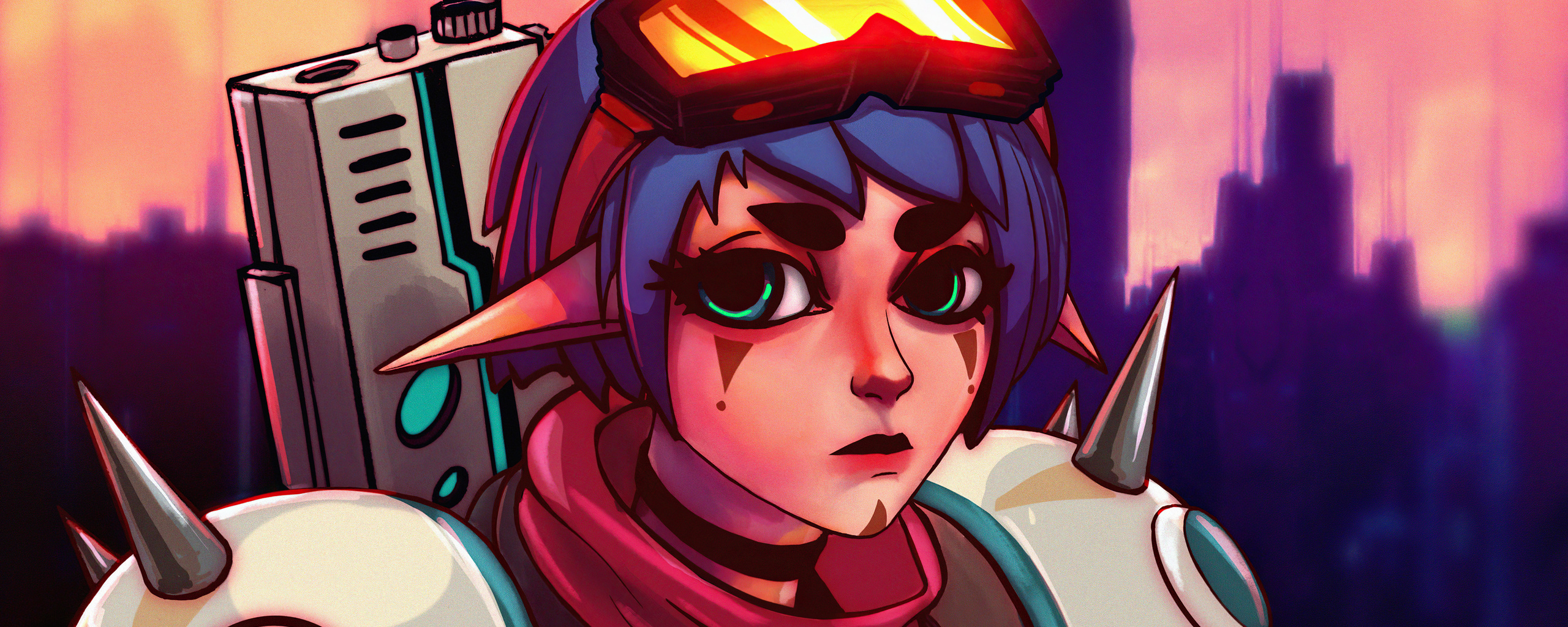 2560x1024 Scifi Elf With Gun Wallpaper,2560x1024 Resolution HD 4k ...