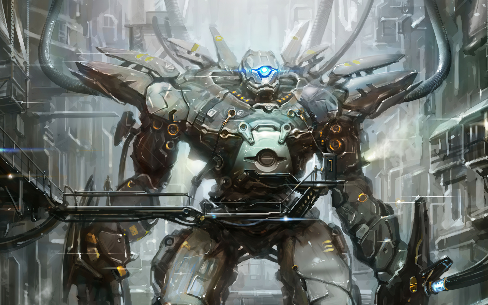 1920x1200 Scifi Freaky Robot 4k 1080P Resolution ,HD 4k Wallpapers ...