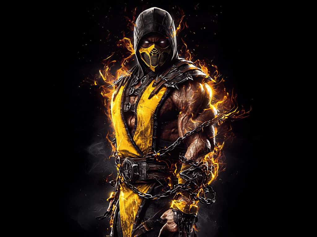 1024x768 Scorpion The Fire Assassin Wallpaper,1024x768 Resolution HD 4k ...