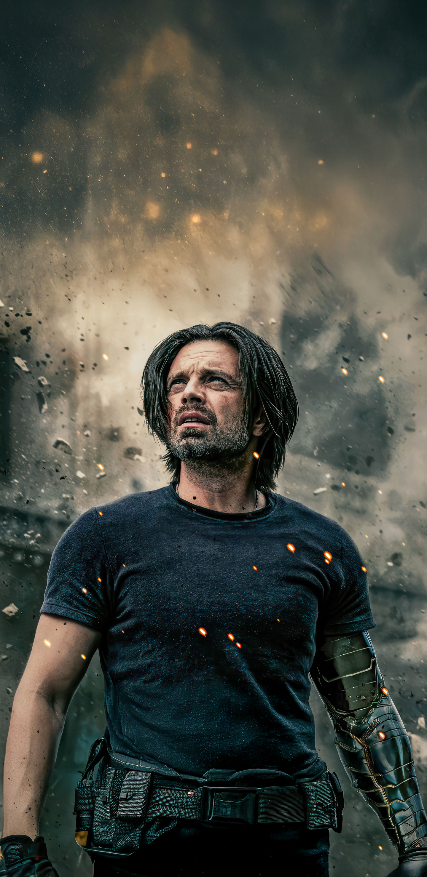 1440x2960 Sebastian Stan As Bucky Barnes In Thunderbolts Samsung Galaxy Note 9,8, S9,S8,S8+ QHD ...