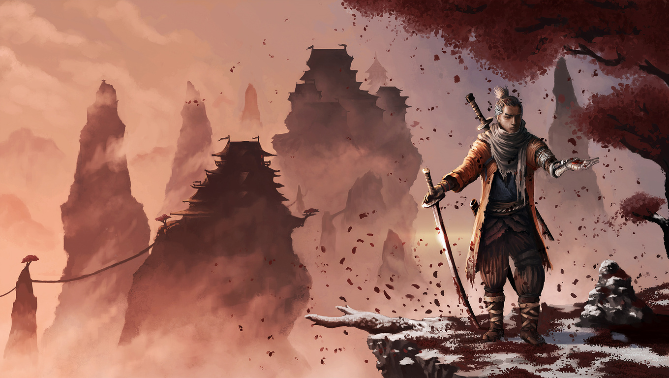 1360x768 Sekiro Shadows Die Twice Game FanArt 4k Laptop HD ,HD 4k ...