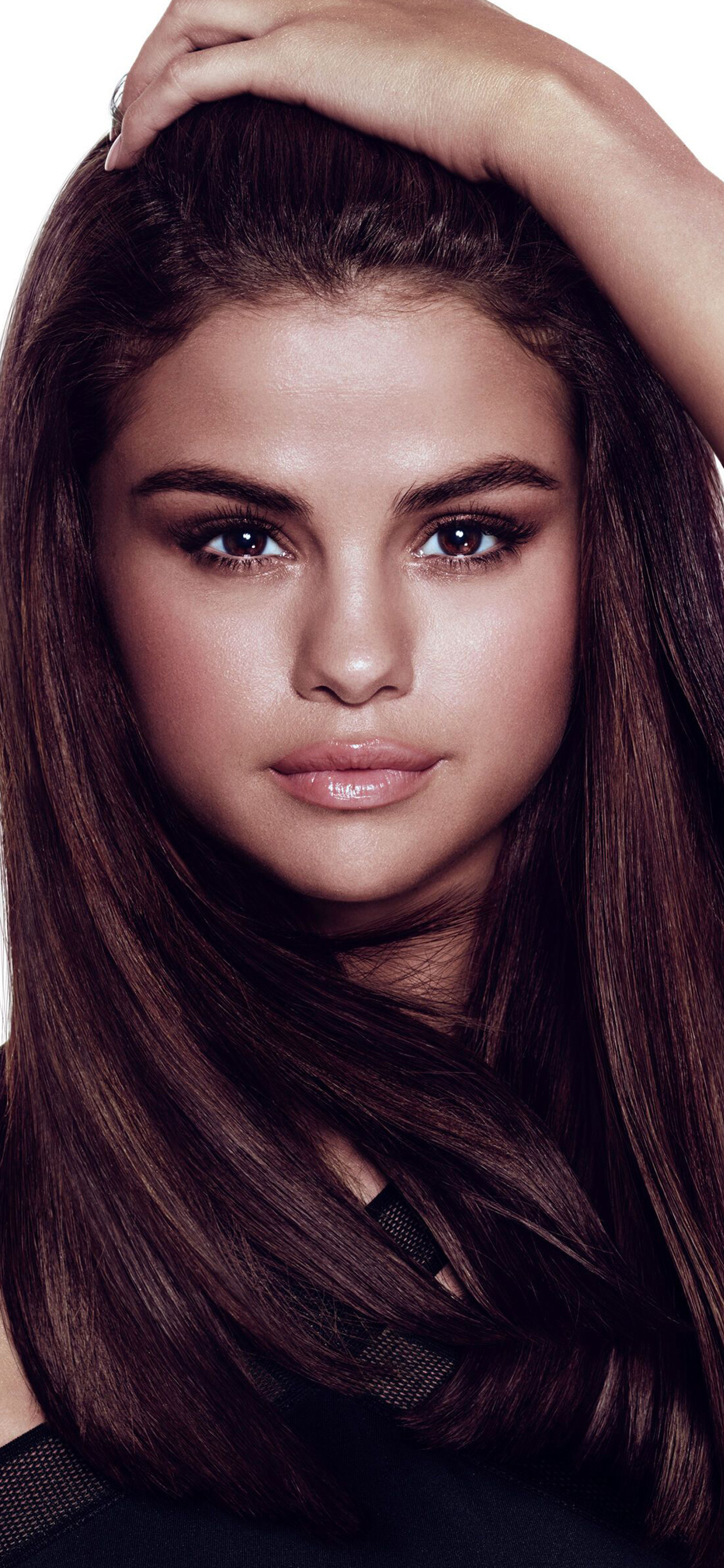 1242x2688 Selena Gomez Pantene Ad Iphone Xs Max Hd 4k Wallpapers