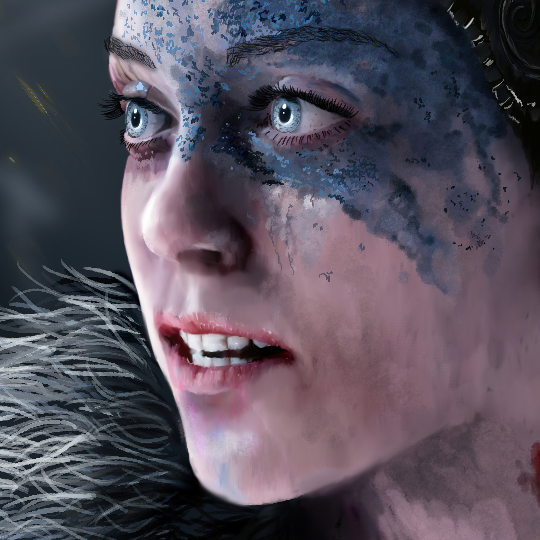 2048x2048 Senua From Hellblade 5k Ipad Air ,HD 4k Wallpapers,Images ...