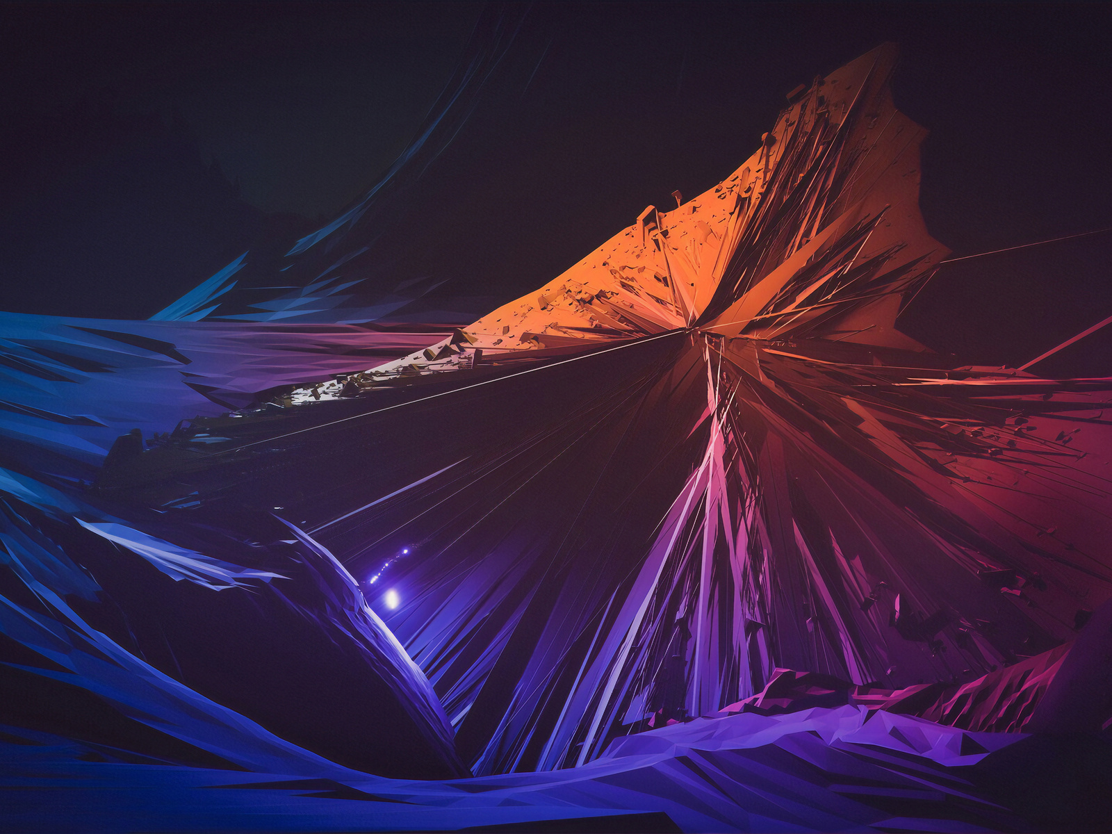 1600x1200 Sharp Shapes Abstract 4k Wallpaper,1600x1200 Resolution HD 4k ...