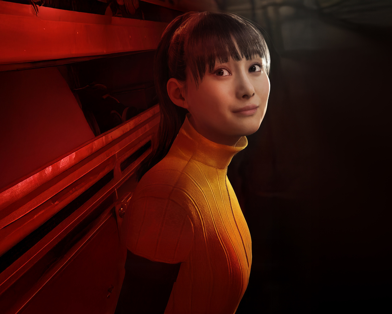 1280x1024 Shioli Kutsuna As Rainy Death Stranding 2 On The Beach 2025 ...