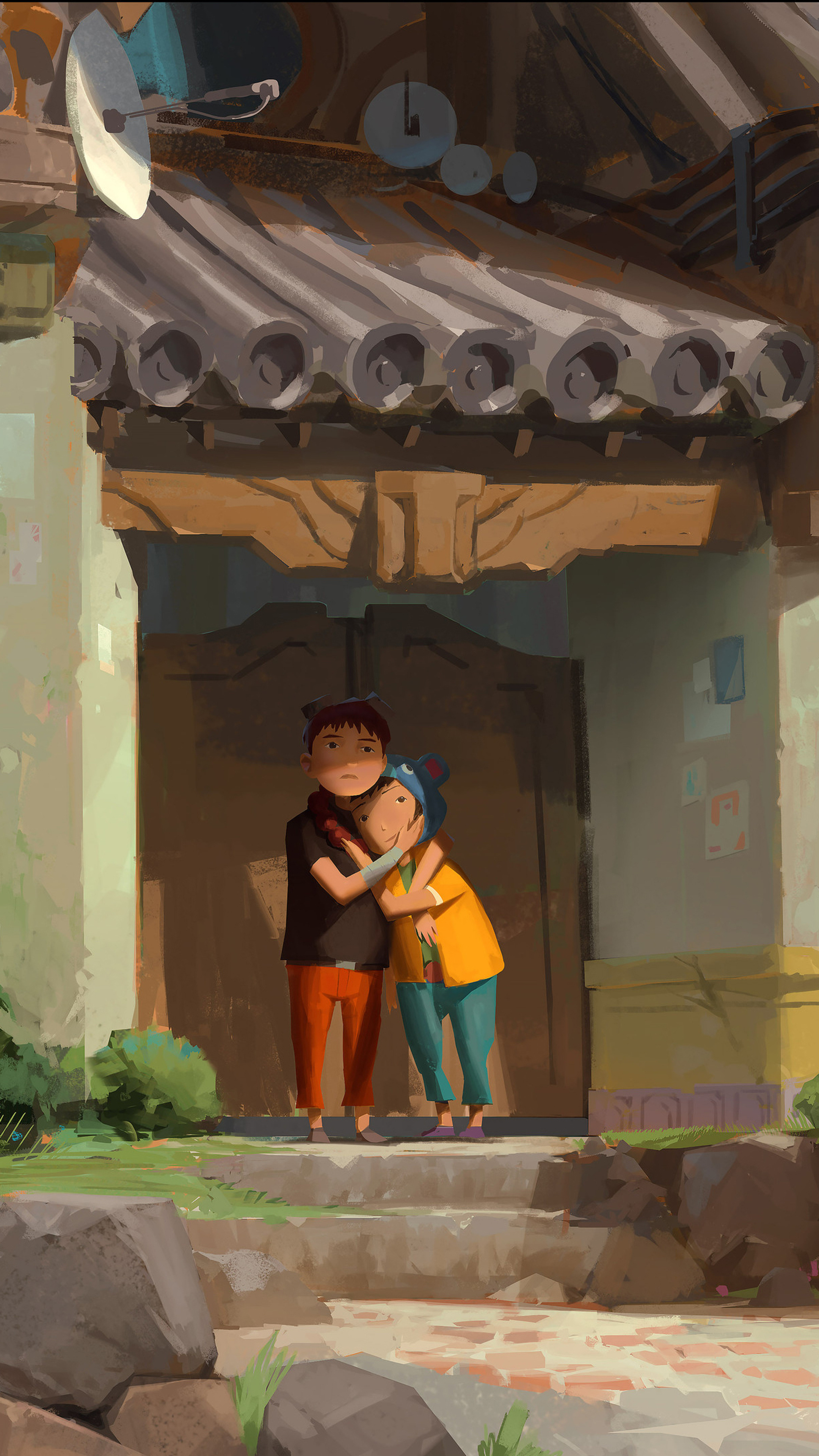 2160x3840 Shiro And Kuro Sony Xperia X,XZ,Z5 Premium ,HD 4k Wallpapers ...