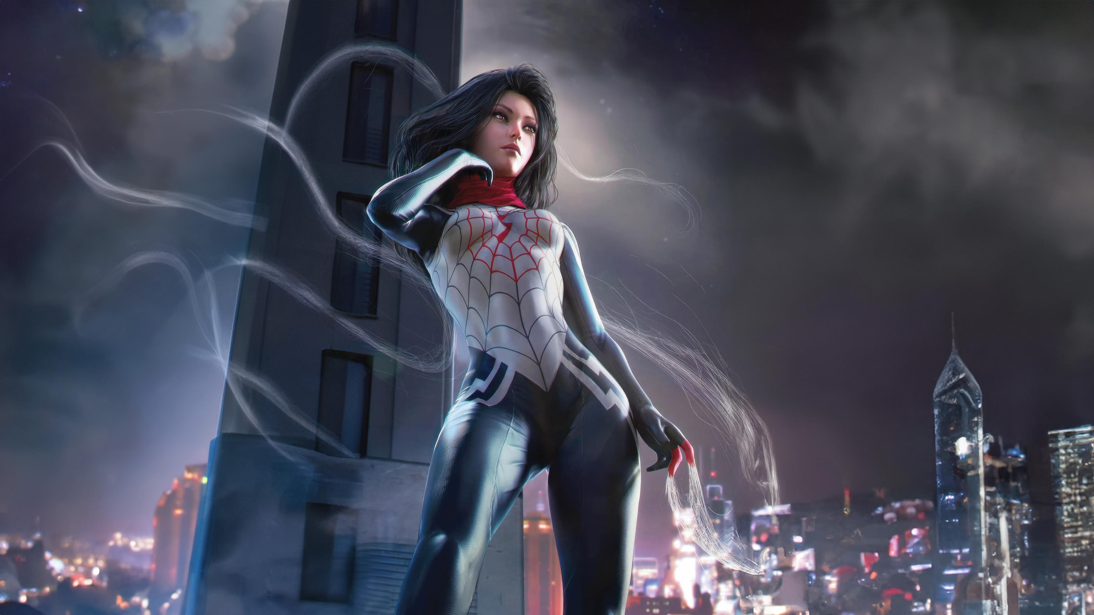 3840x2160 Silk Swings Into Action 4K ,HD 4k Wallpapers,Images ...