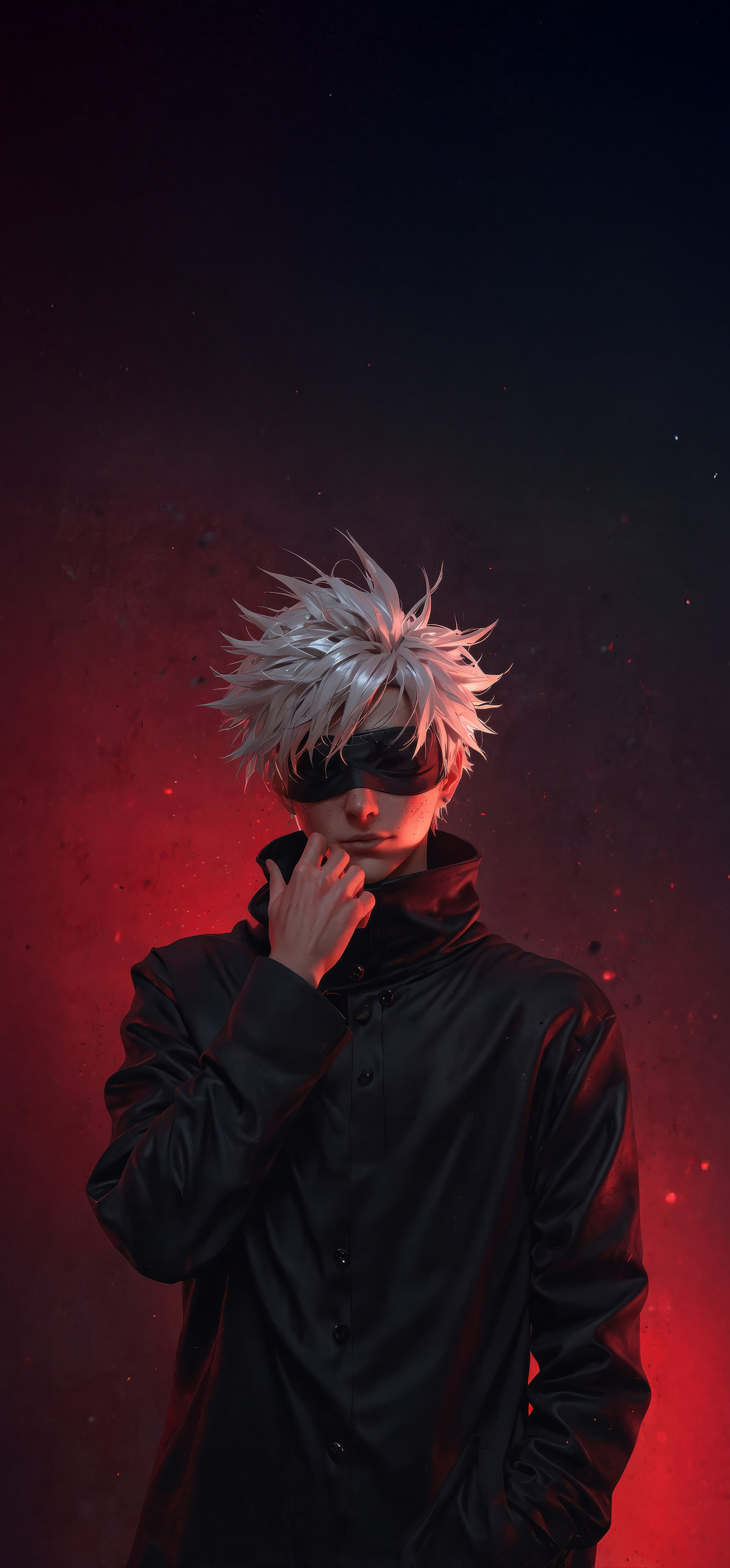 1242x2668 Six Eyes Limitless Power Gojo Satoru Iphone XS MAX ,HD 4k ...