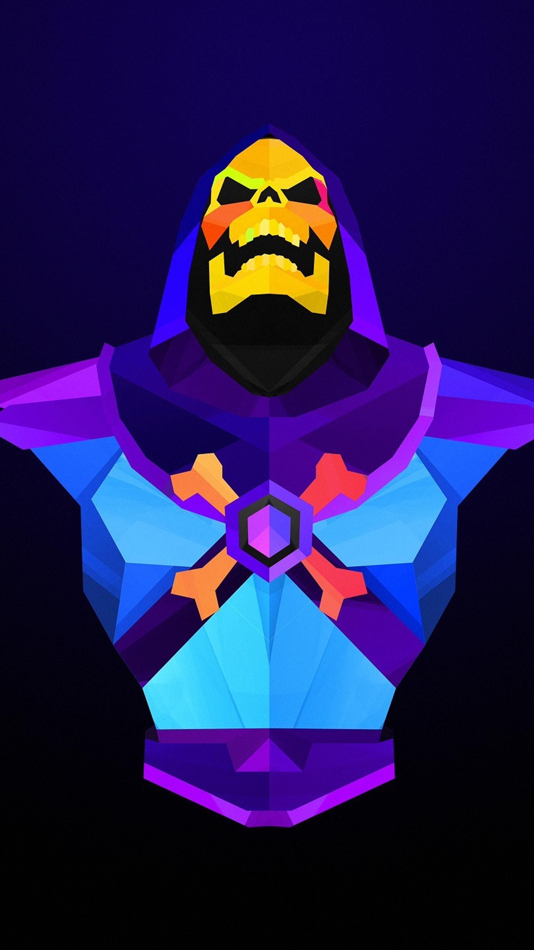 2160x3840 Skelton Facet Abstract Art Sony Xperia X,XZ,Z5 Premium ,HD 4k ...