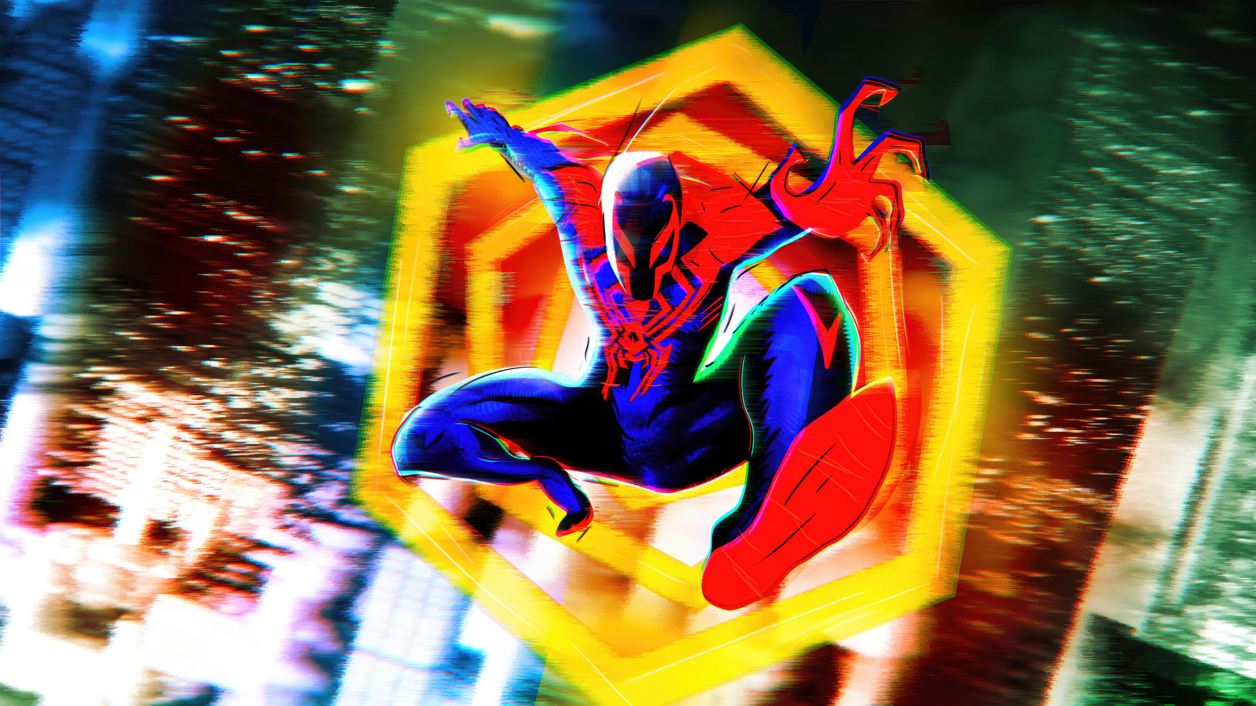 2560x1440 Slinger Miguel Ohara Spider Man 2099 1440P Resolution ,HD 4k Wallpapers,Images ...