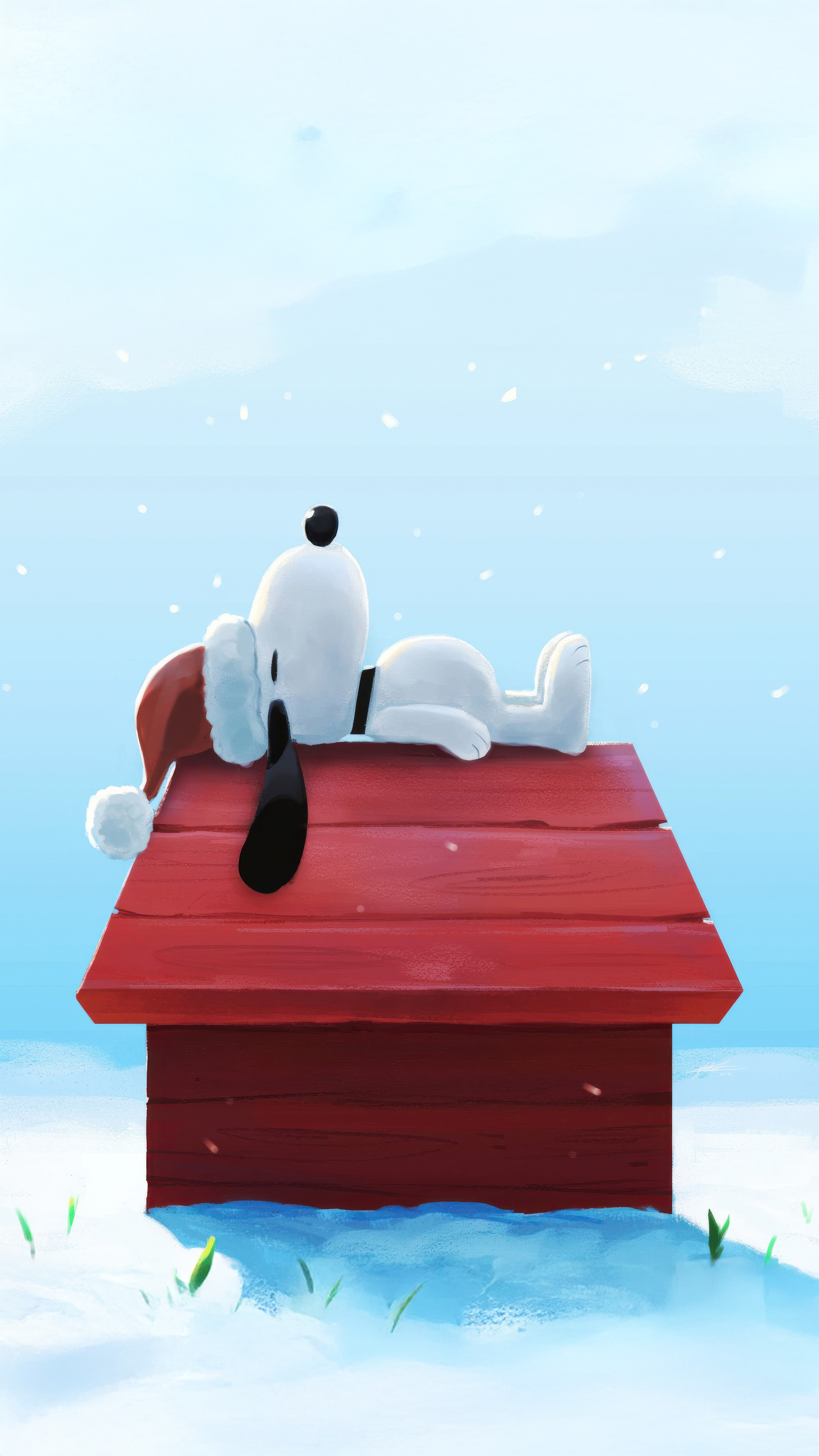 2160x3840 Snoopy Waiting On Christmas Sony Xperia X,XZ,Z5 Premium ,HD ...