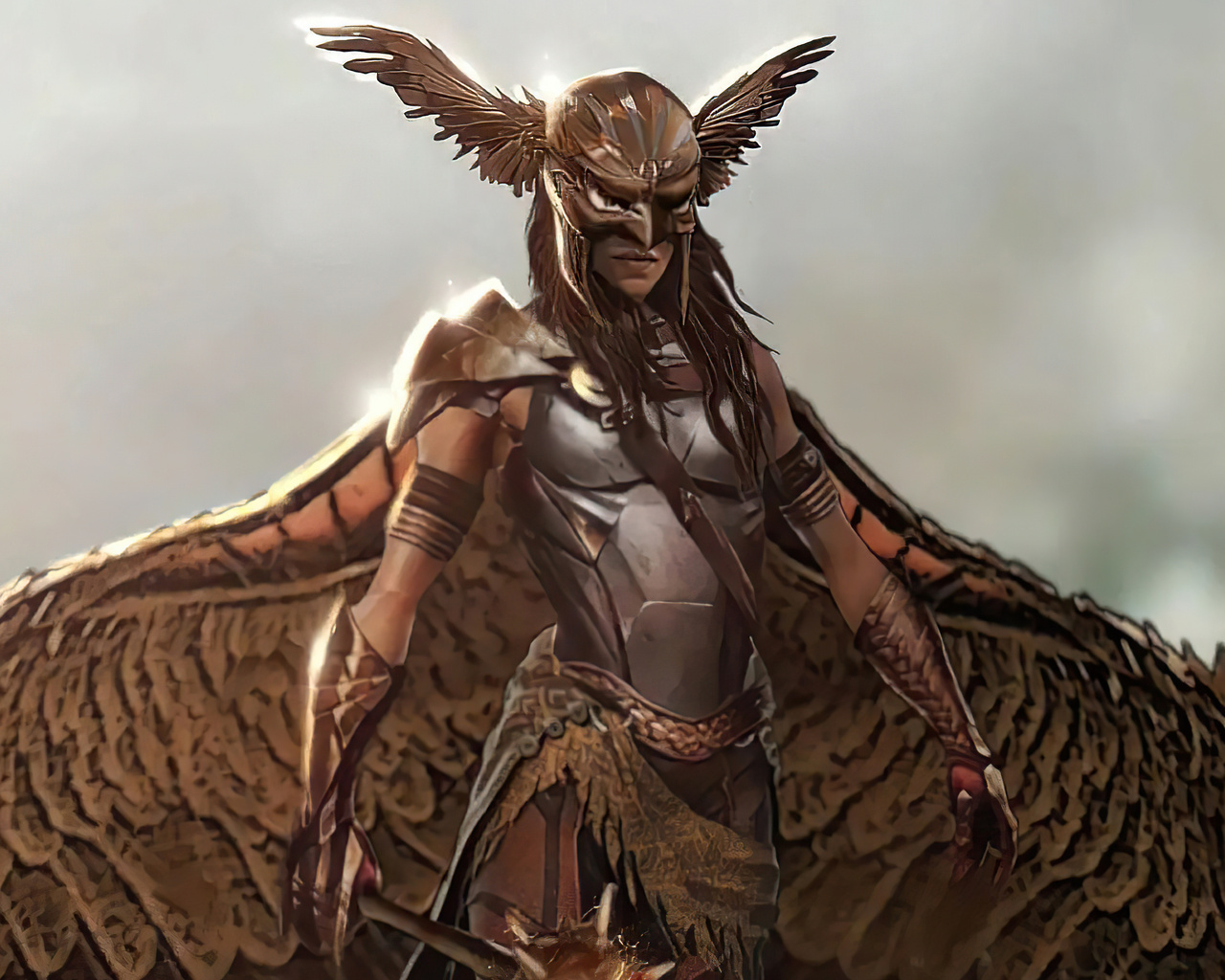 1280x1024 Sofia Boutella Concept Art As Hawkgirl Wallpaper,1280x1024 ...