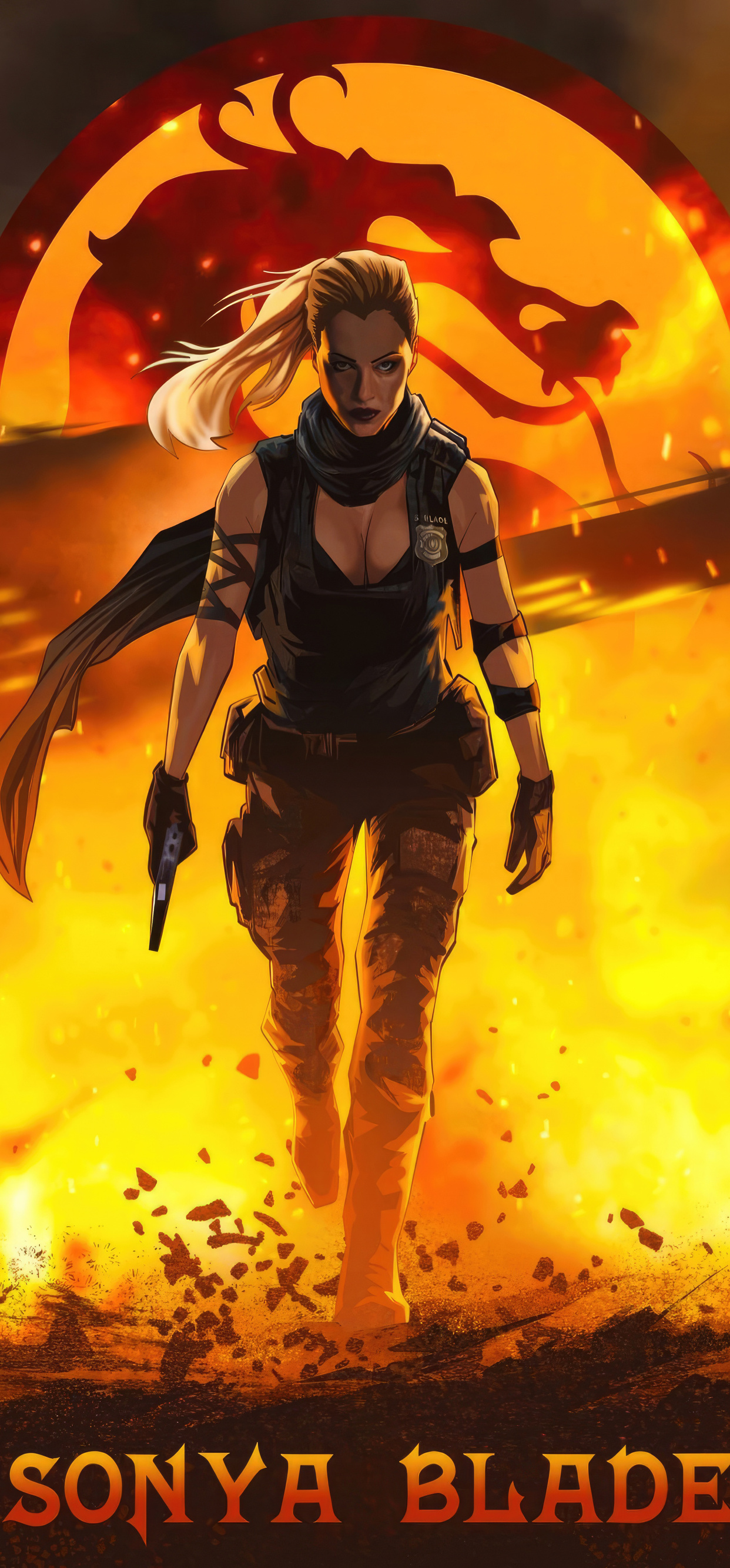 1242x2668 Sonya Blade Mortal Kombat 1 Iphone XS MAX ,HD 4k Wallpapers ...