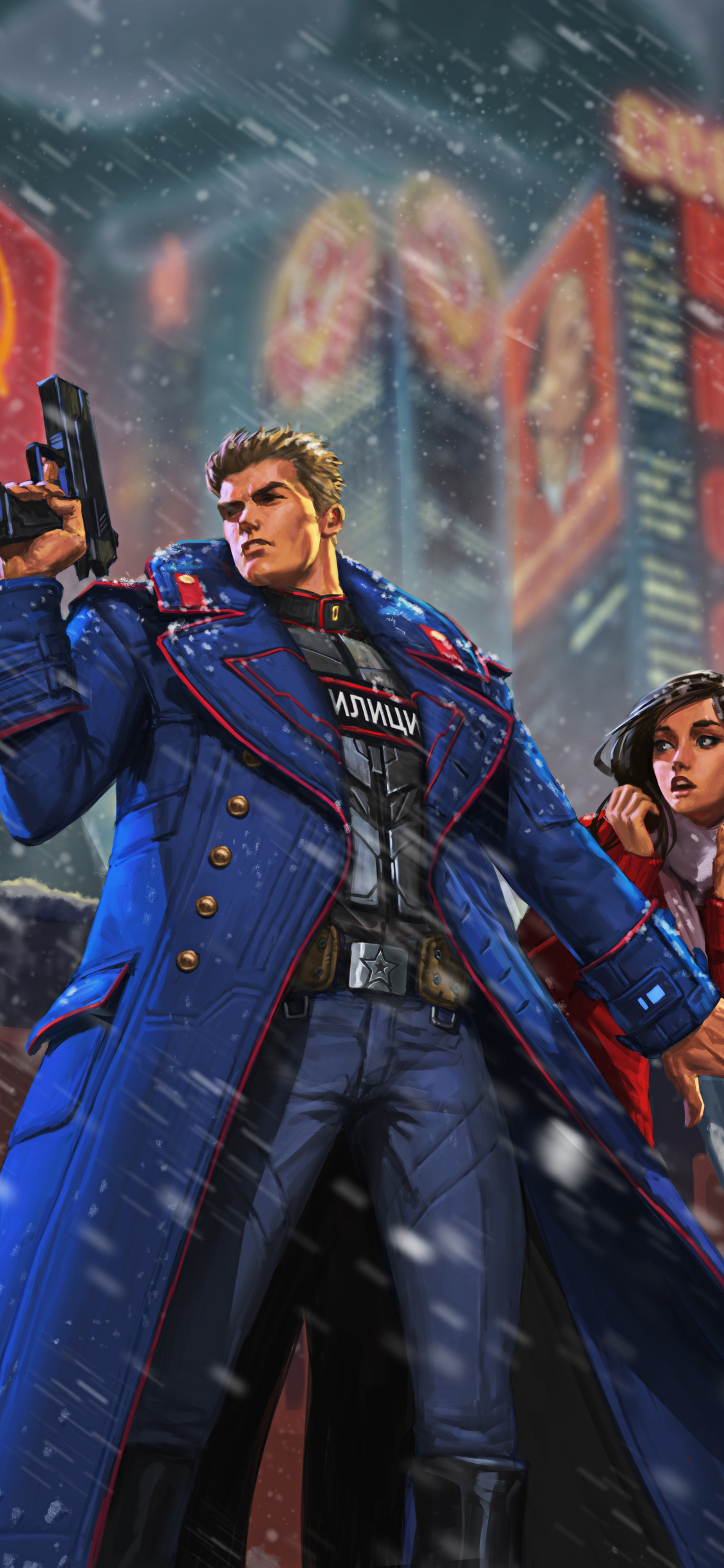 1125x2436 Soviet Cyberpunk Iphone XS,Iphone 10,Iphone X ,HD 4k ...