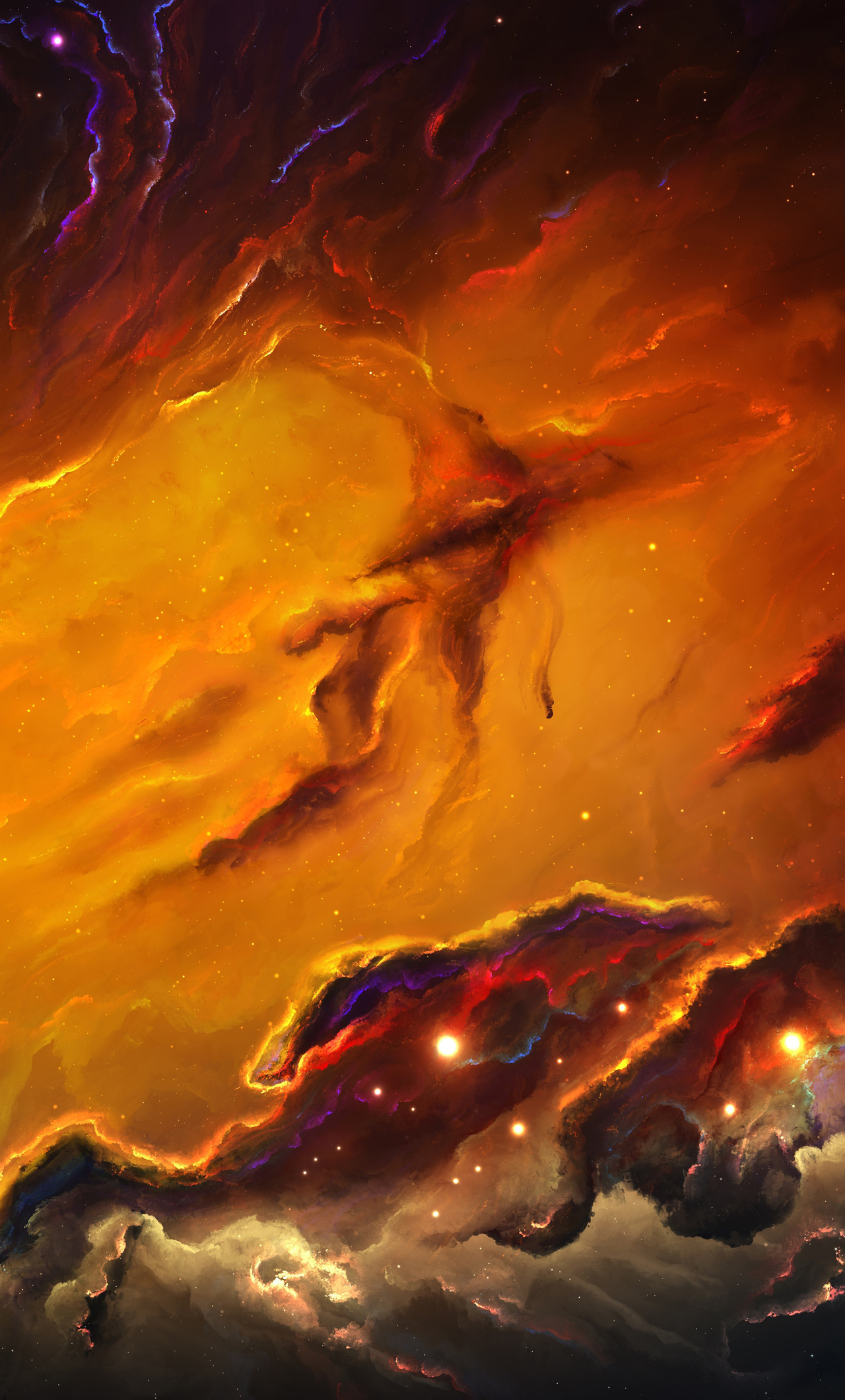 1280x2120 Space Galaxy Stars 8k iPhone 6+ ,HD 4k Wallpapers,Images ...