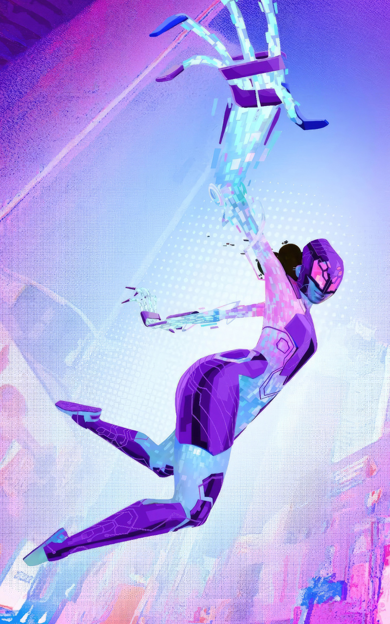 800x1280 Spider Byte In Spiderman Across The Spider Verse Nexus 7 ...