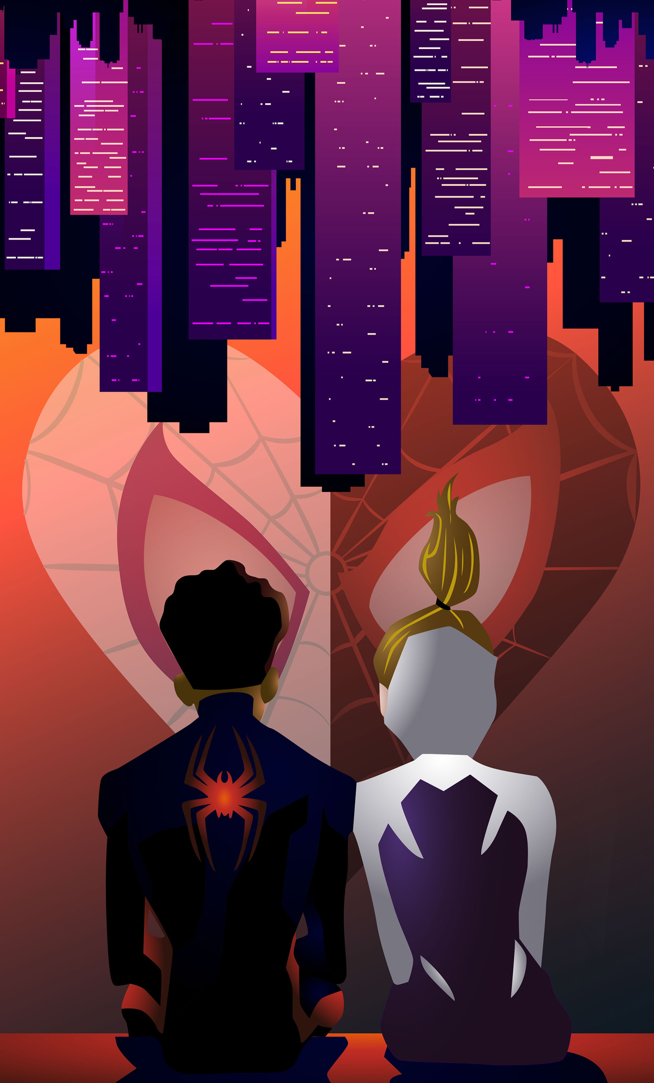 1280x2120 Spider Love In Motion iPhone 6+ ,HD 4k Wallpapers,Images ...