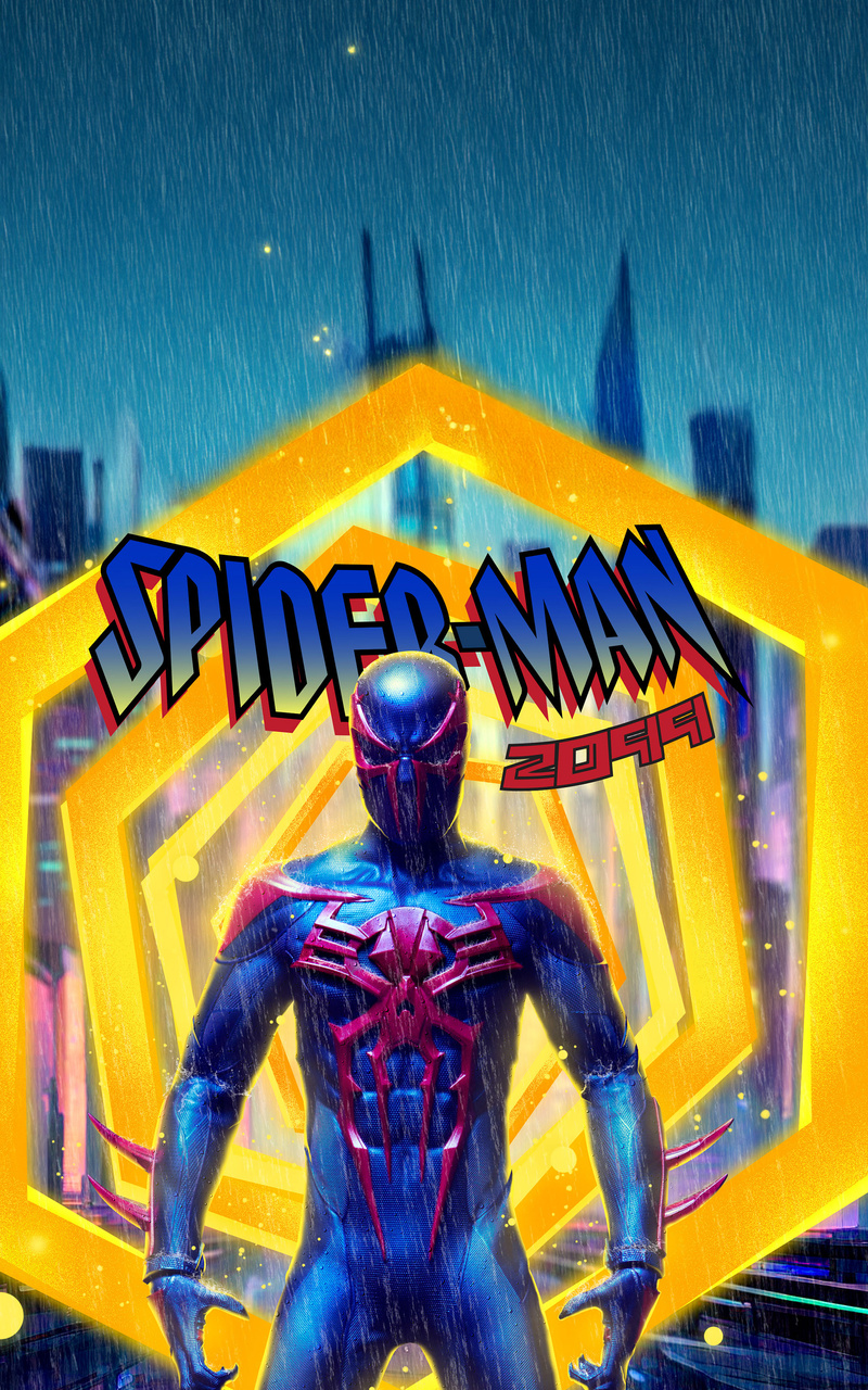 800x1280 Spider Man 2099 And Neon City Nexus 7,Samsung Galaxy Tab 10 ...