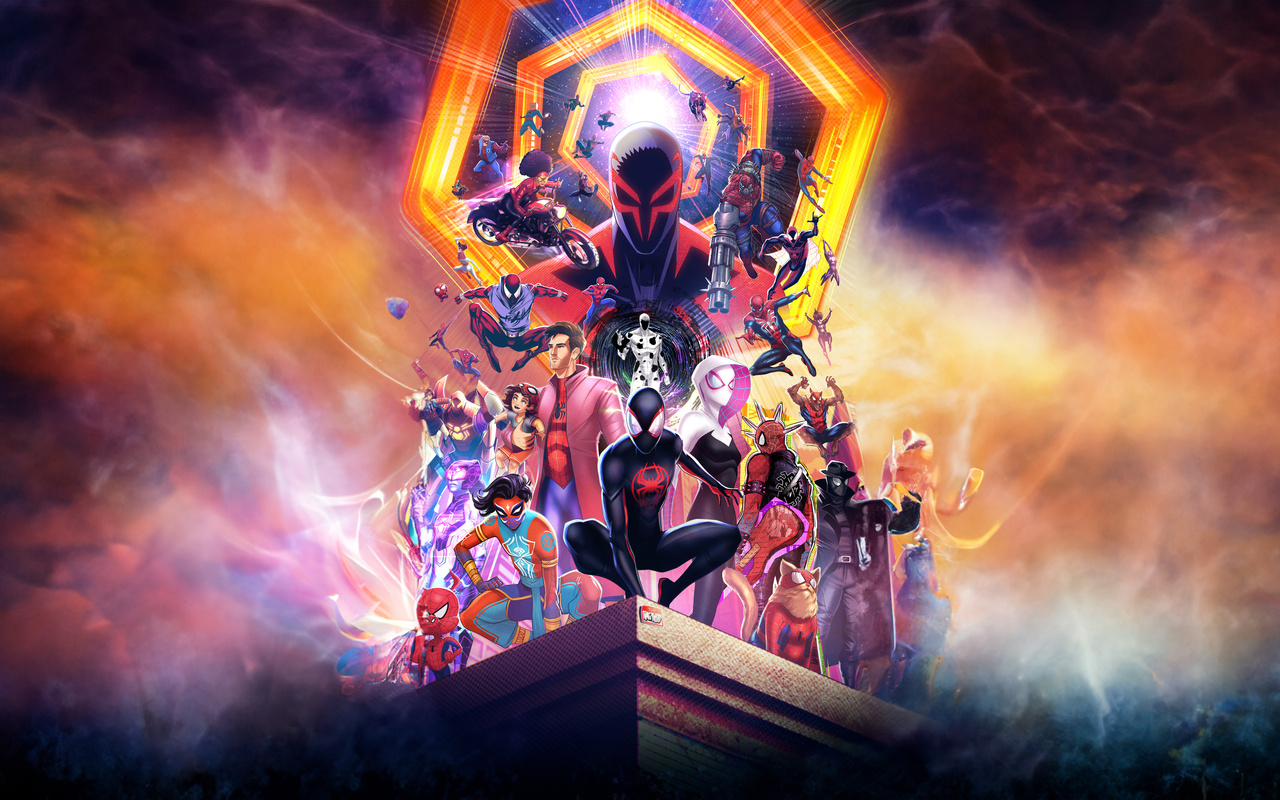 1280x800 Spider Man Across The Spider Verse A Multiverse Journey 720P ...