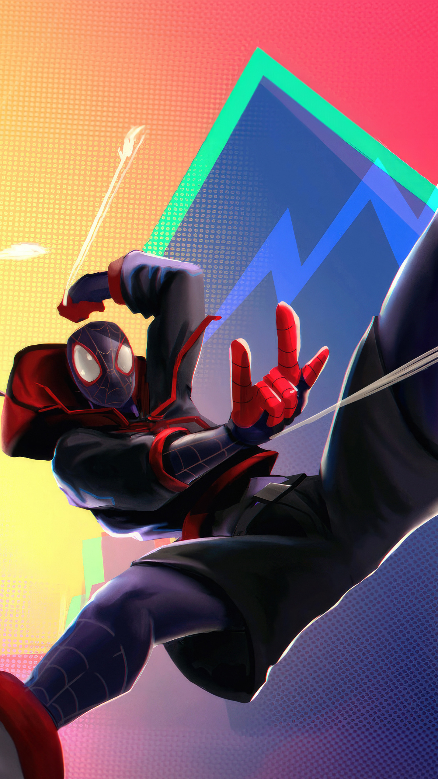 1440x2560 Spider Man Across The Spiderverse 4k Art Samsung Galaxy S6,S7 ...