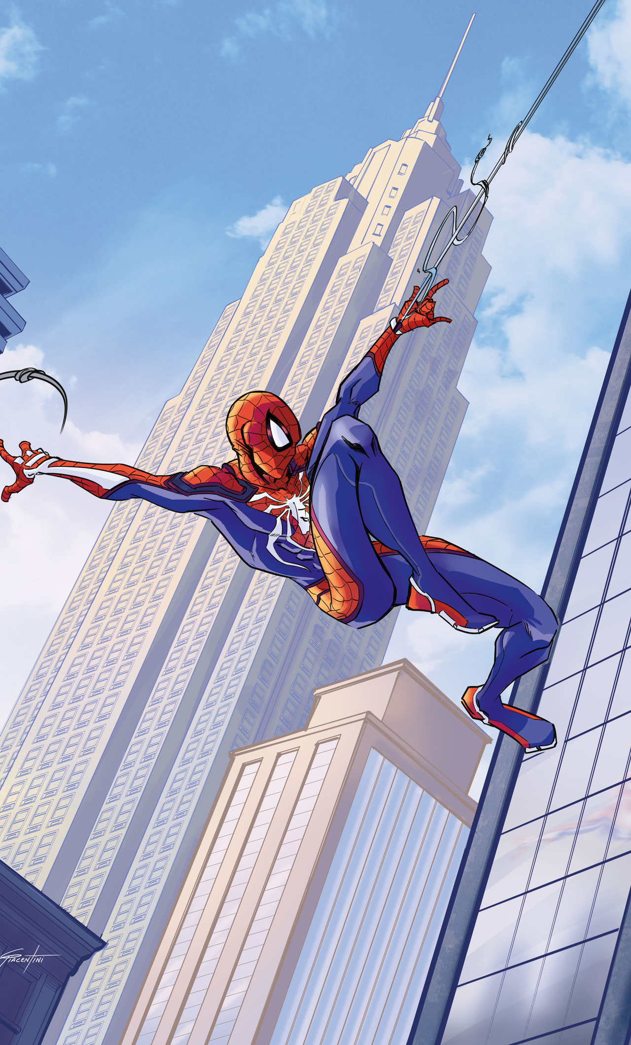 1280x2120 Spider Man Swing 2020 4k iPhone 6+ ,HD 4k Wallpapers,Images ...