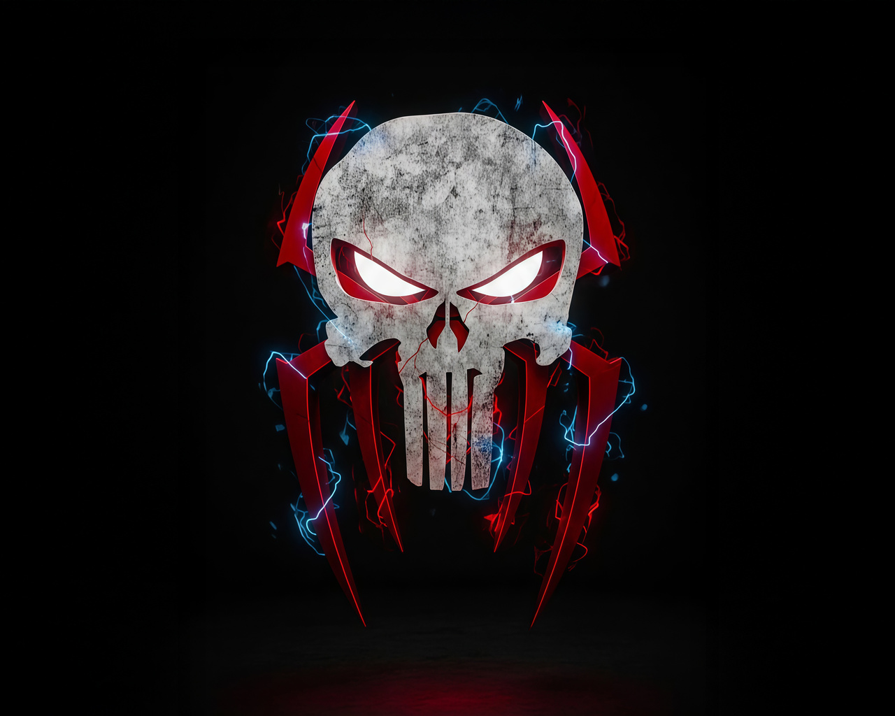 1280x1024 Spider Man X Punisher Mashup Logo Wallpaper,1280x1024 ...