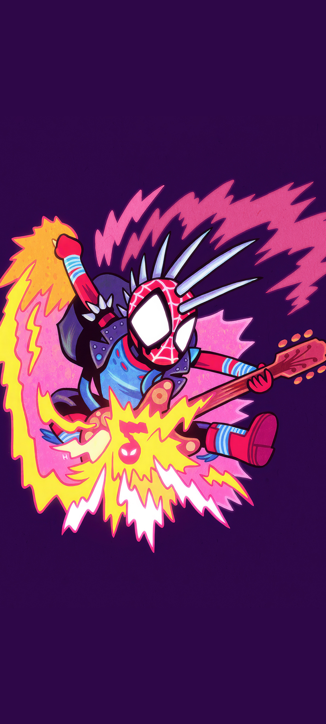 1080x2400 Spider Punk Minimal 5k Google Pixel 7 ,HD 4k Wallpapers ...