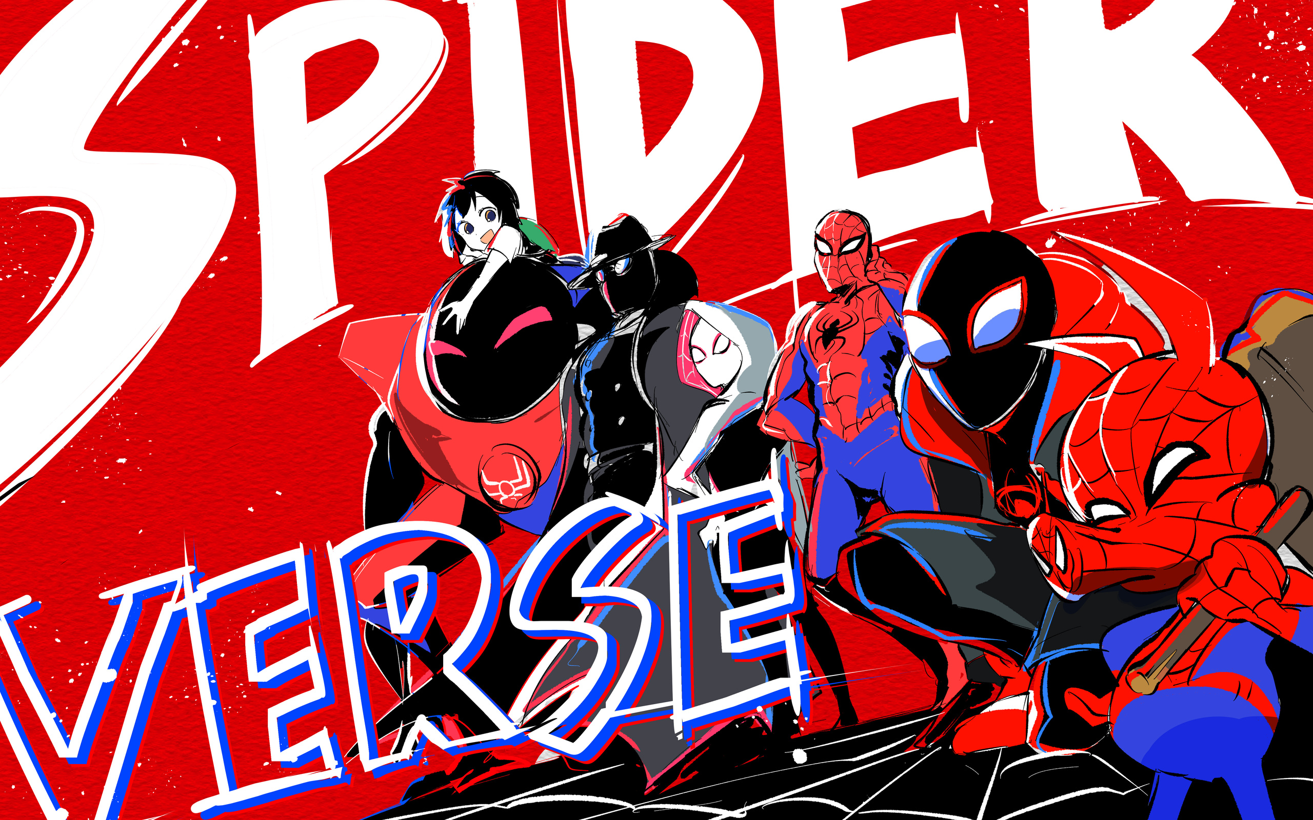 2560x1600 Spider Verse Heroes 5k Wallpaper,2560x1600 Resolution HD 4k Wallpapers,Images ...