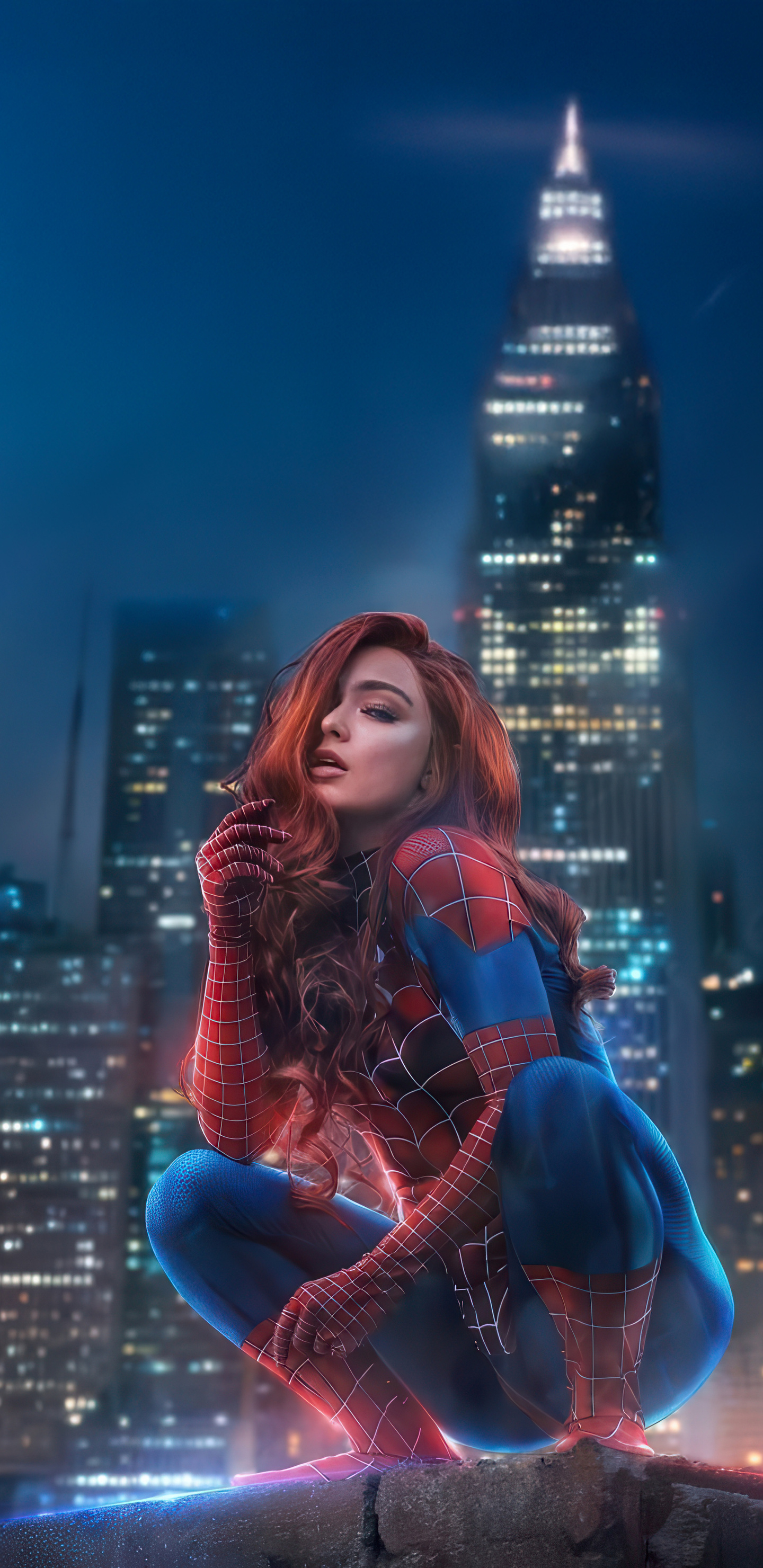 1440x2960 Spider Woman Rises Samsung Galaxy Note 9,8, S9,S8,S8+ QHD ,HD ...