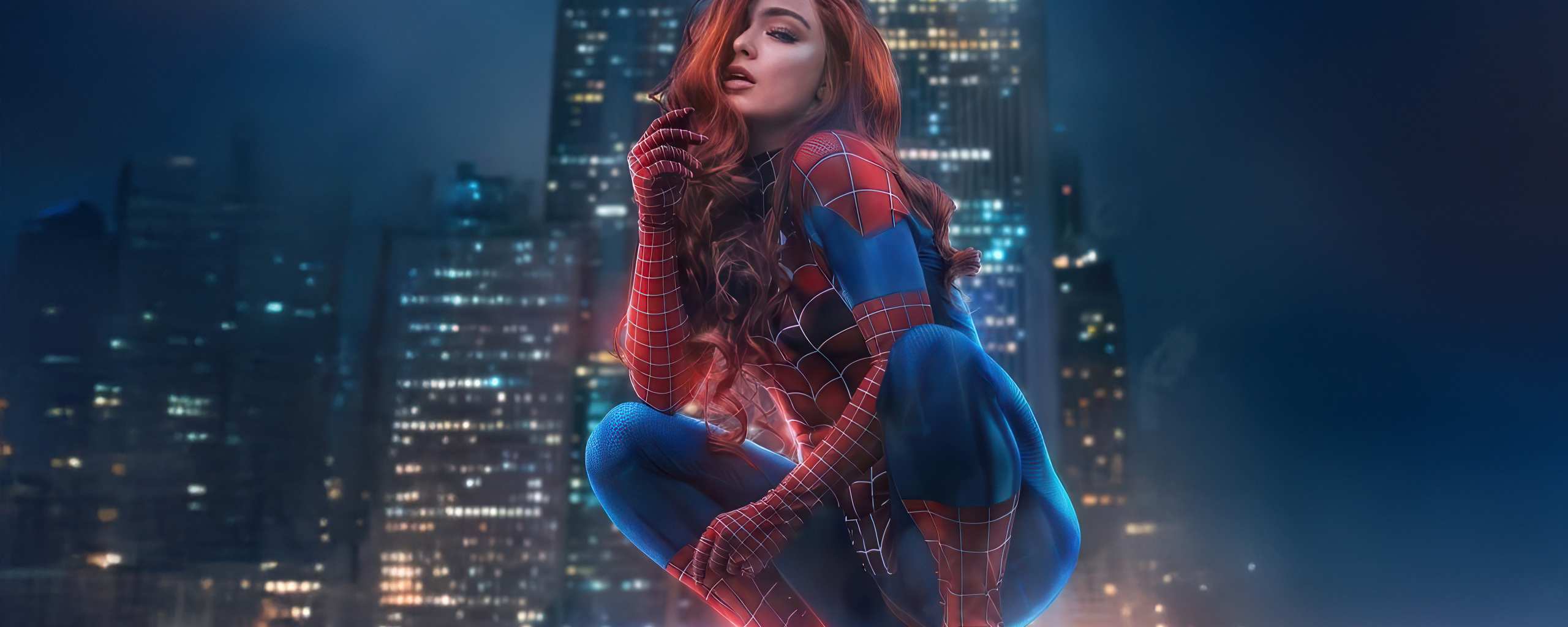 2560x1024 Spider Woman Rises Wallpaper,2560x1024 Resolution HD 4k ...