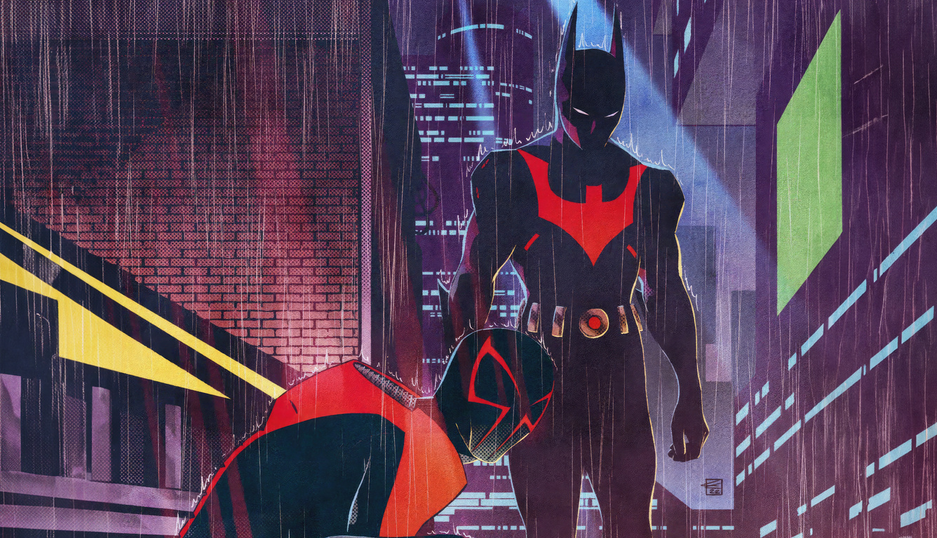 1336x768 Spiderman 2099 And Batman Beyond Laptop HD ,HD 4k Wallpapers ...