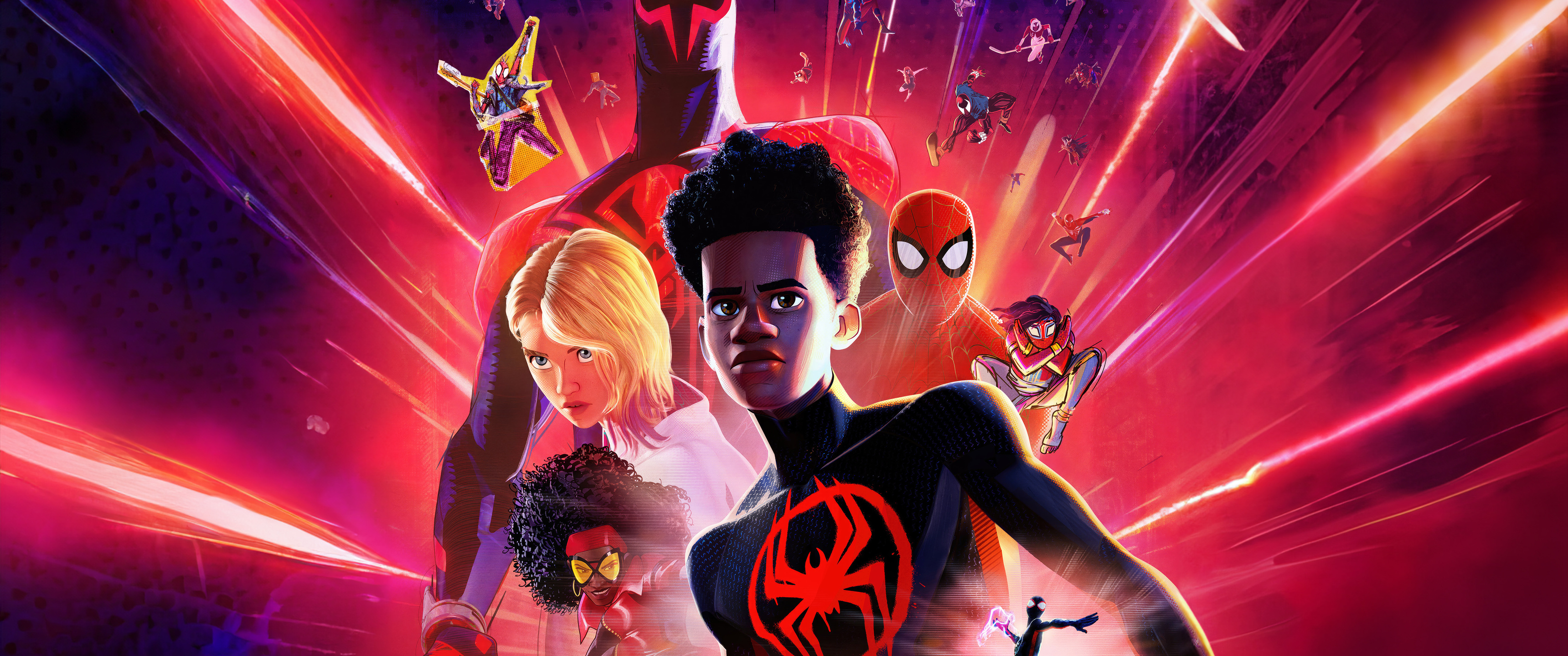 3440x1440 Spiderman Across The Spiderverse 2023 5k UltraWide Quad HD ...