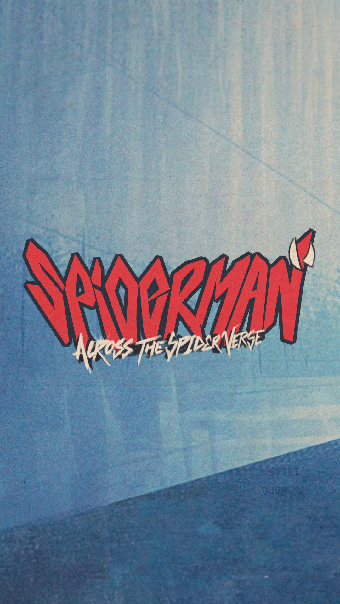 1080x1920 Spiderman Across The Spiderverse Typography Logo Iphone 7,6s ...