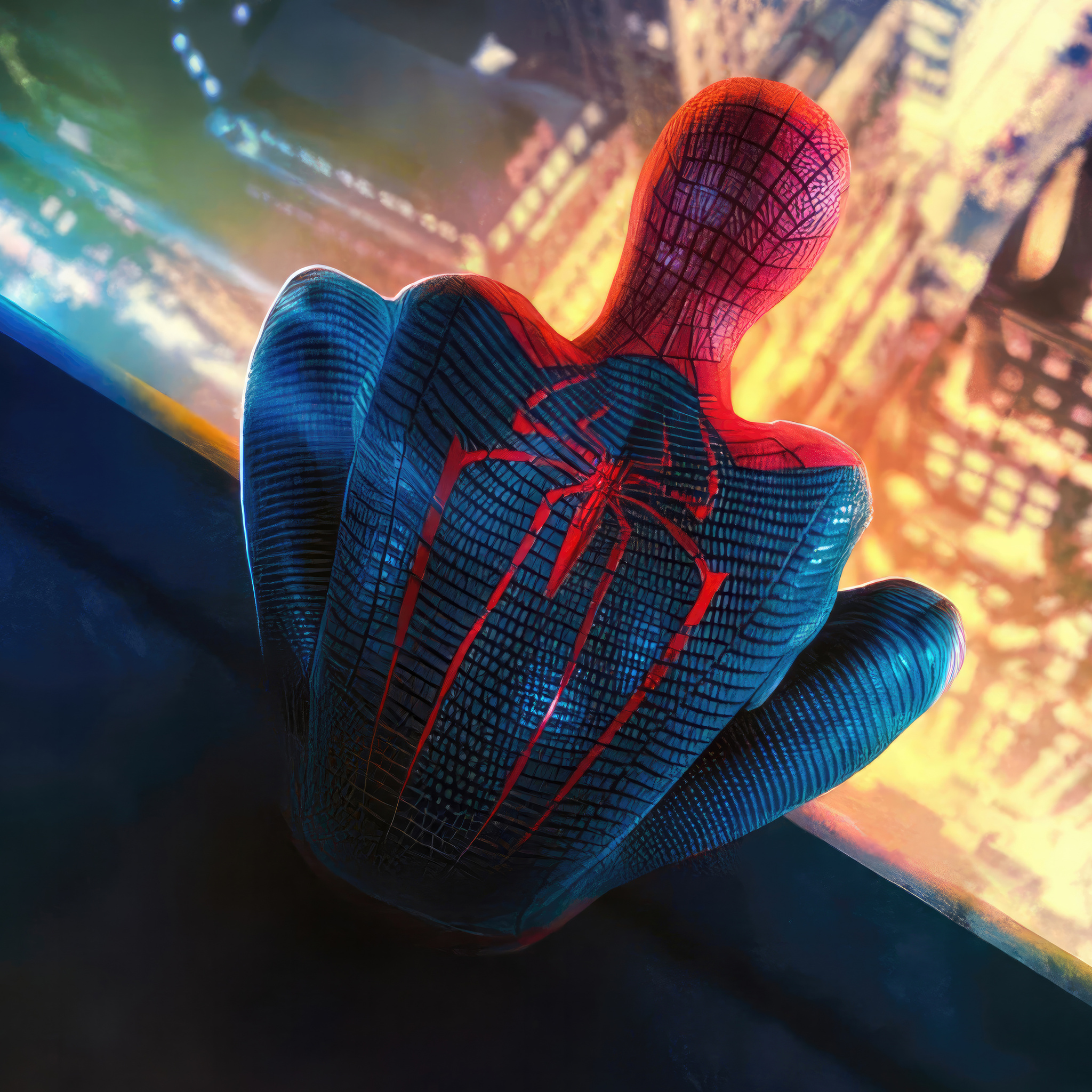 2048x2048 Spiderman Courage Ipad Air ,HD 4k Wallpapers,Images ...