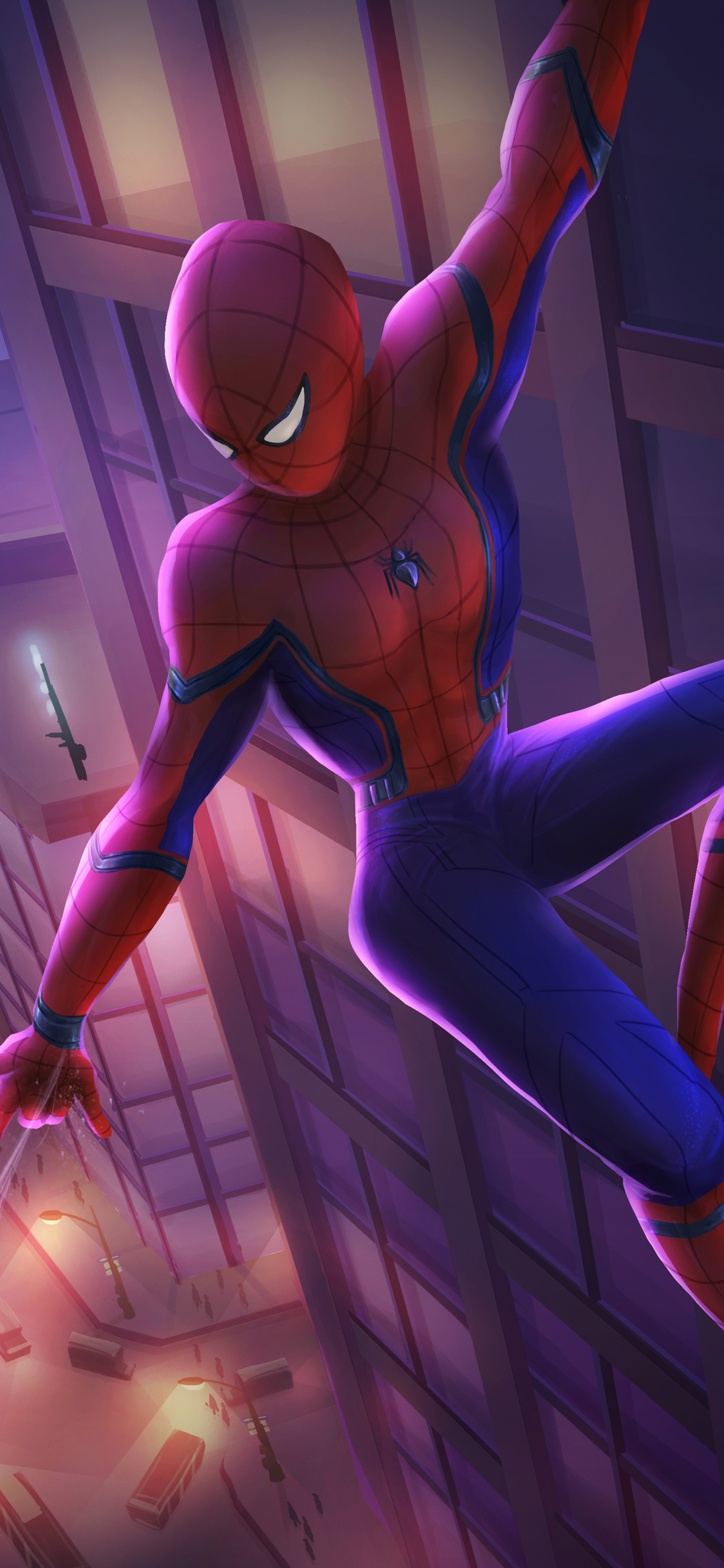 1125x2436 Spiderman In Queens Town Iphone XS,Iphone 10,Iphone X ,HD 4k ...