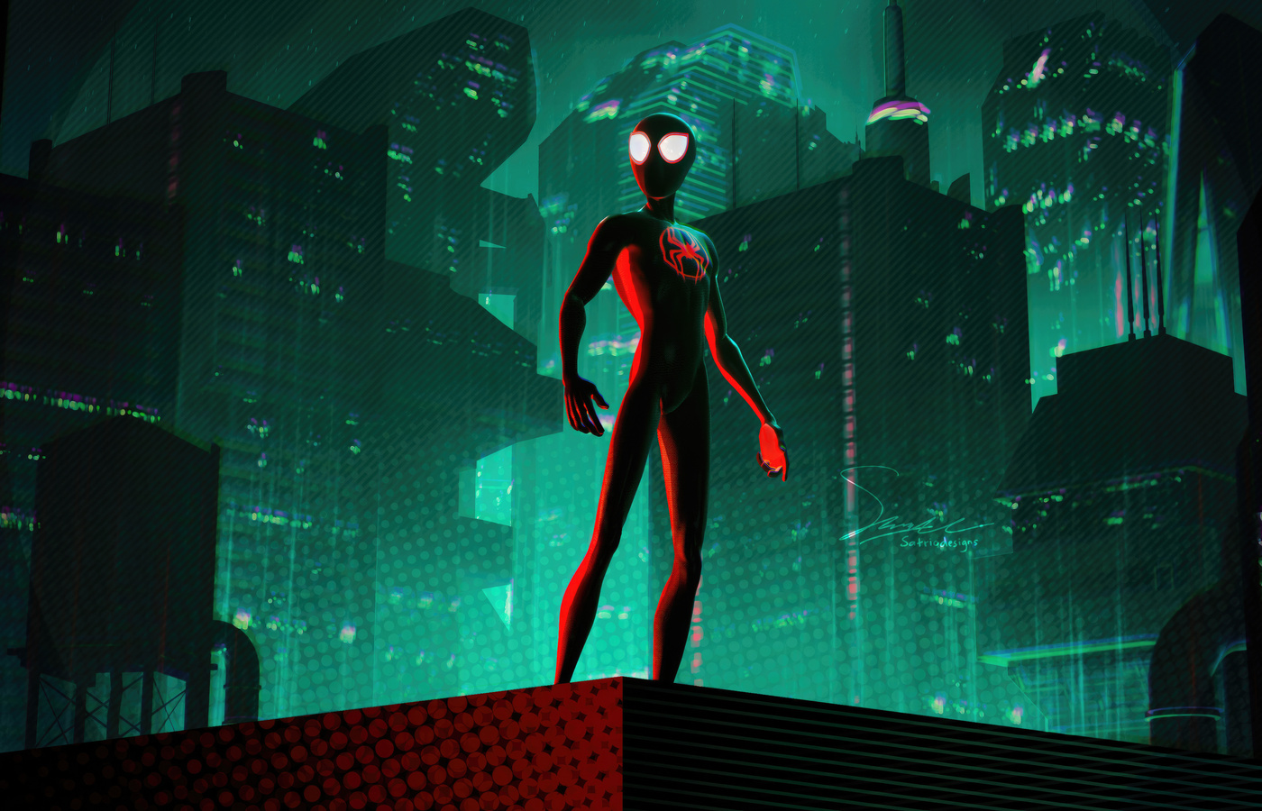 1400x900 Spiderman Miles Morales Into Earth 42 Wallpaper,1400x900 ...