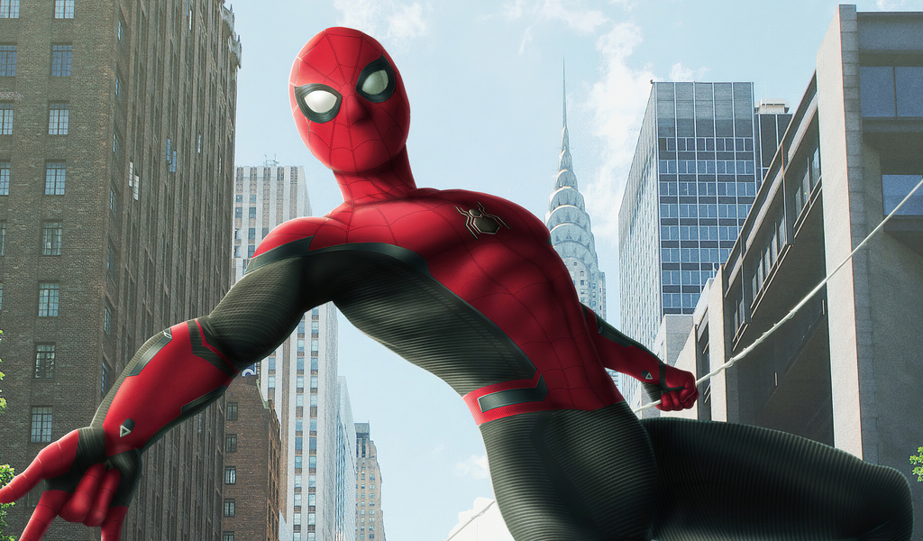 1024x600 Spidey All The Way 1024x600 Resolution HD 4k Wallpapers ...