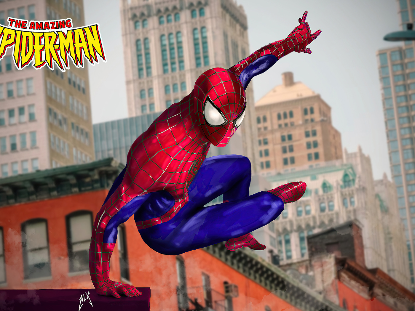 1400x1050 Spidey From The Amazing Spiderman Wallpaper,1400x1050 ...