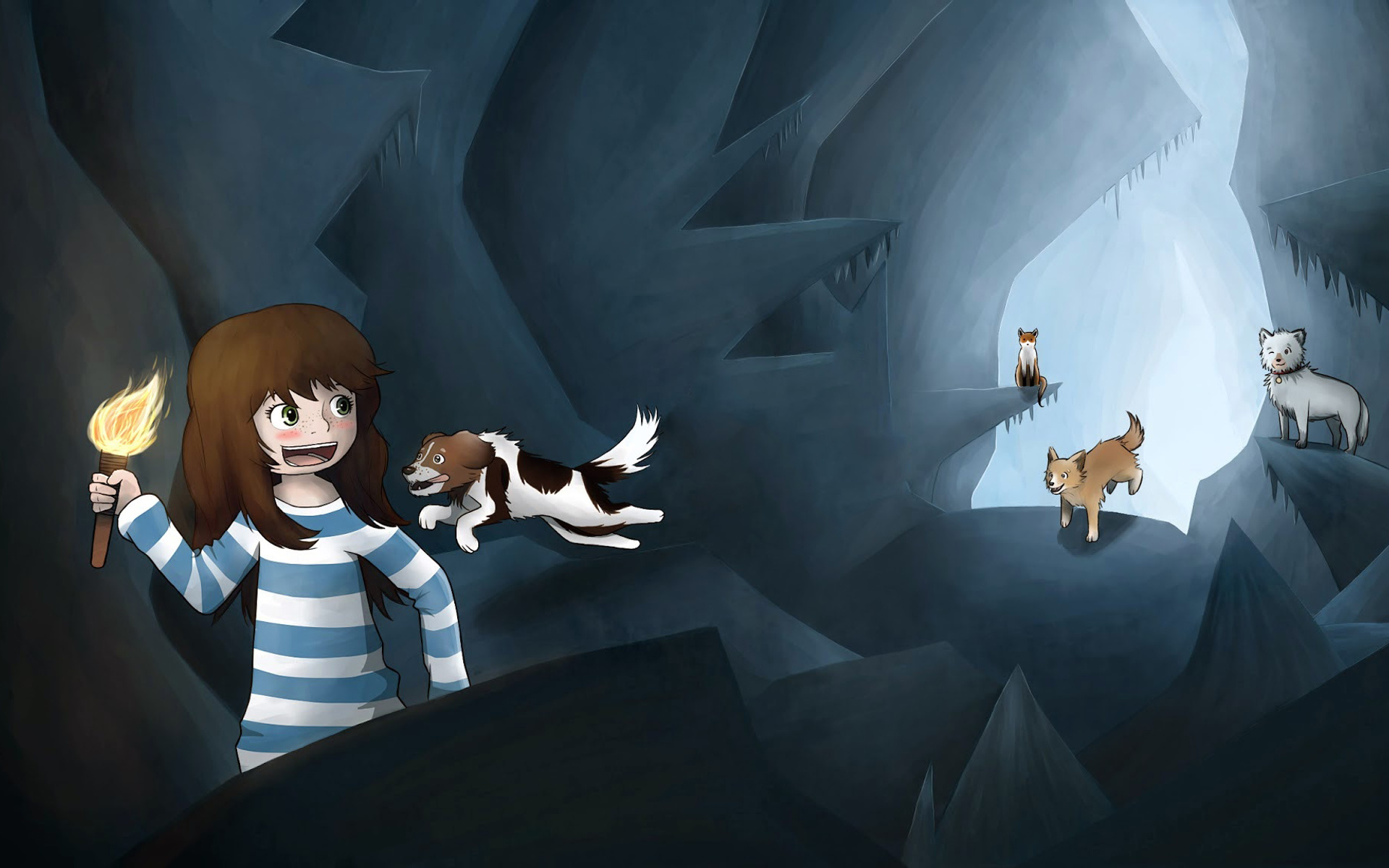 1920x1200 Stacy Plays With Dogs 1080P Resolution ,HD 4k Wallpapers ...