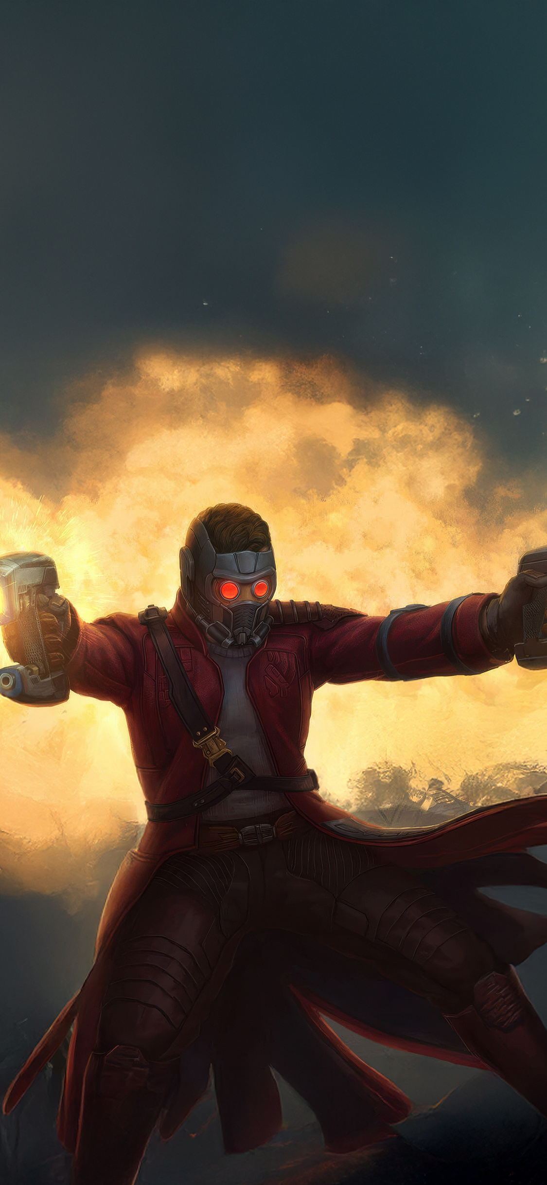 1125x2436 Star Lord Man Without Fear Iphone XS,Iphone 10,Iphone X ,HD ...